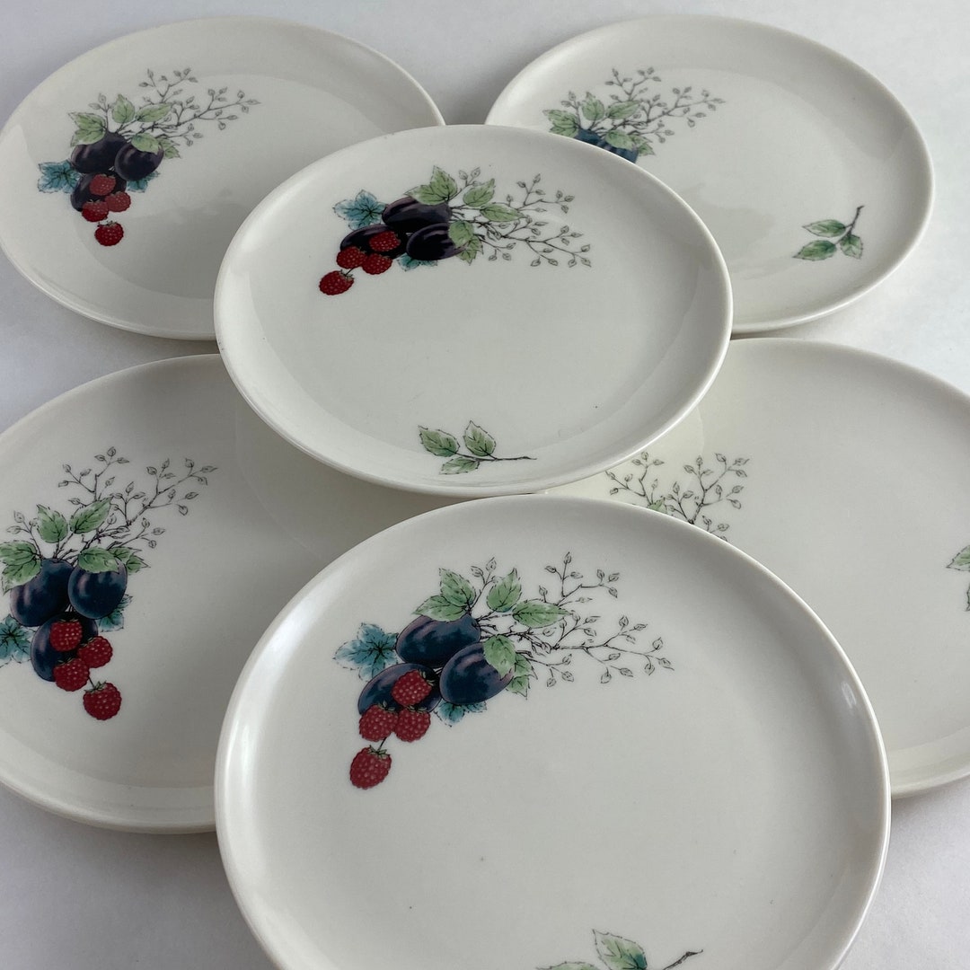 Set of 6 Vintage Syracuse China Wayside Bread Side Plate - Etsy