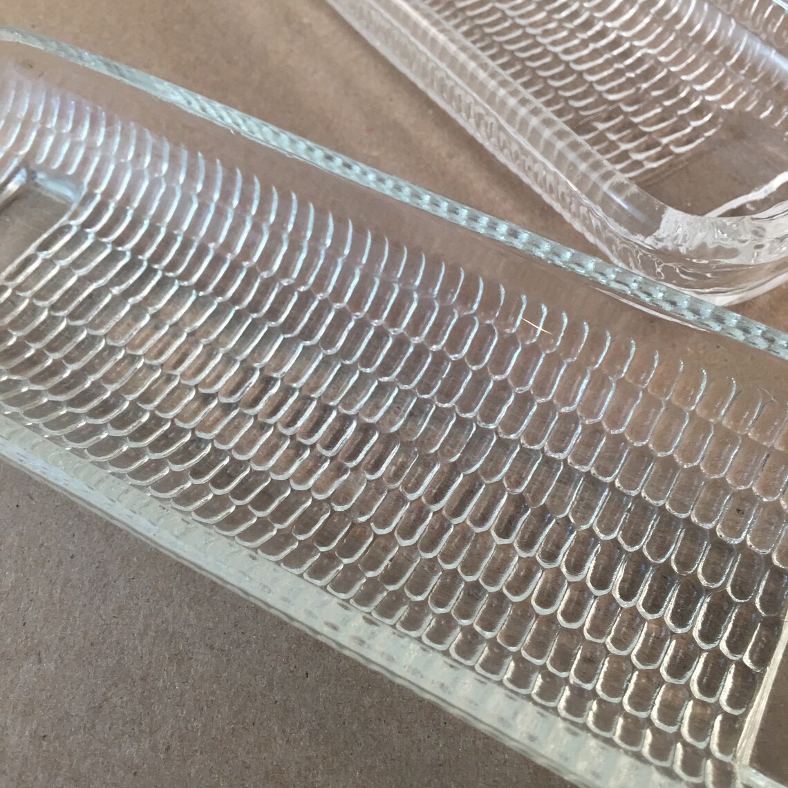 Set of 4 Glass Corn Cob Dish Brazil/ Vintage BBQ Picnic - Etsy