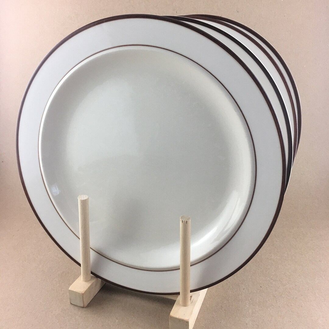 Bavarian Brown Elegance Collection Stoneware Dinner Plate - Etsy