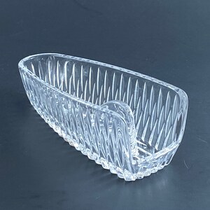 Vintage Princess House Highlights Crystal Spoon Fork Holder, Princess ...