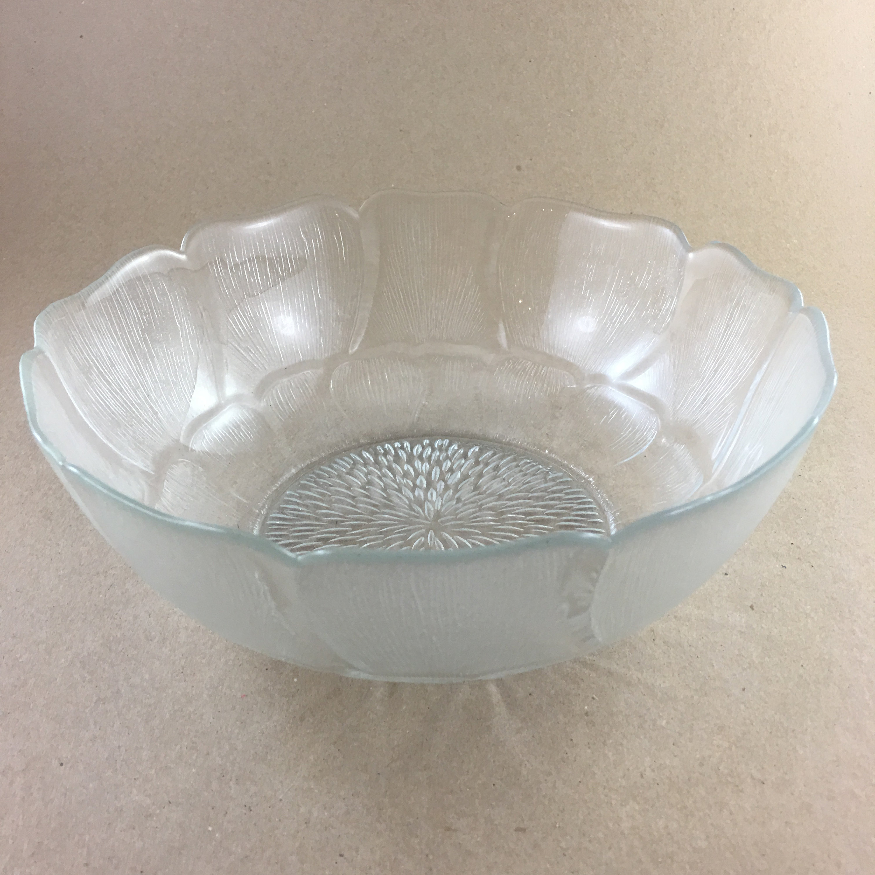 Vintage Fleur by Arcoroc France Large Salad Bowl Sunflower - Etsy