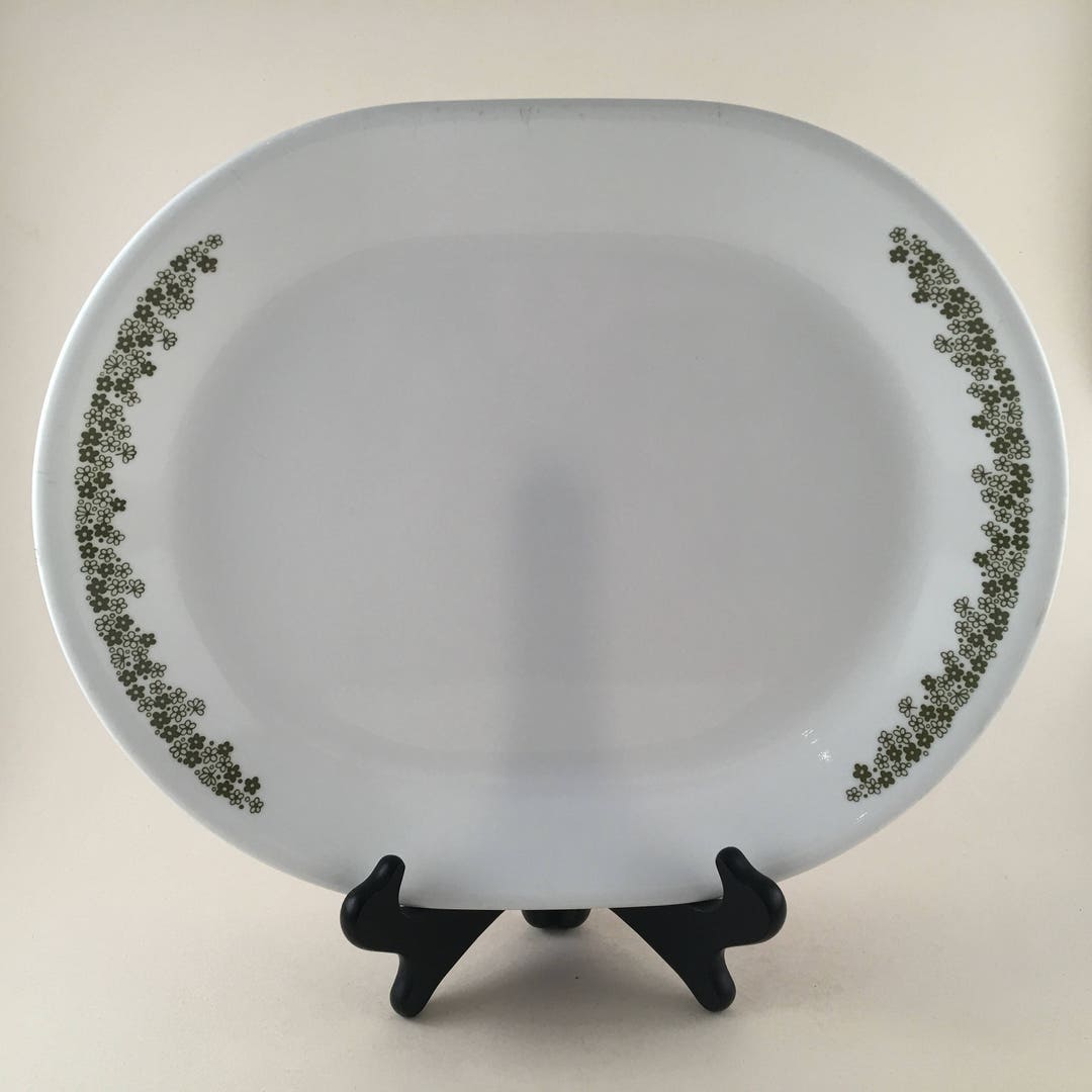 Vintage Corelle Spring Blossom Serving Platter Crazy Daisy Serving ...