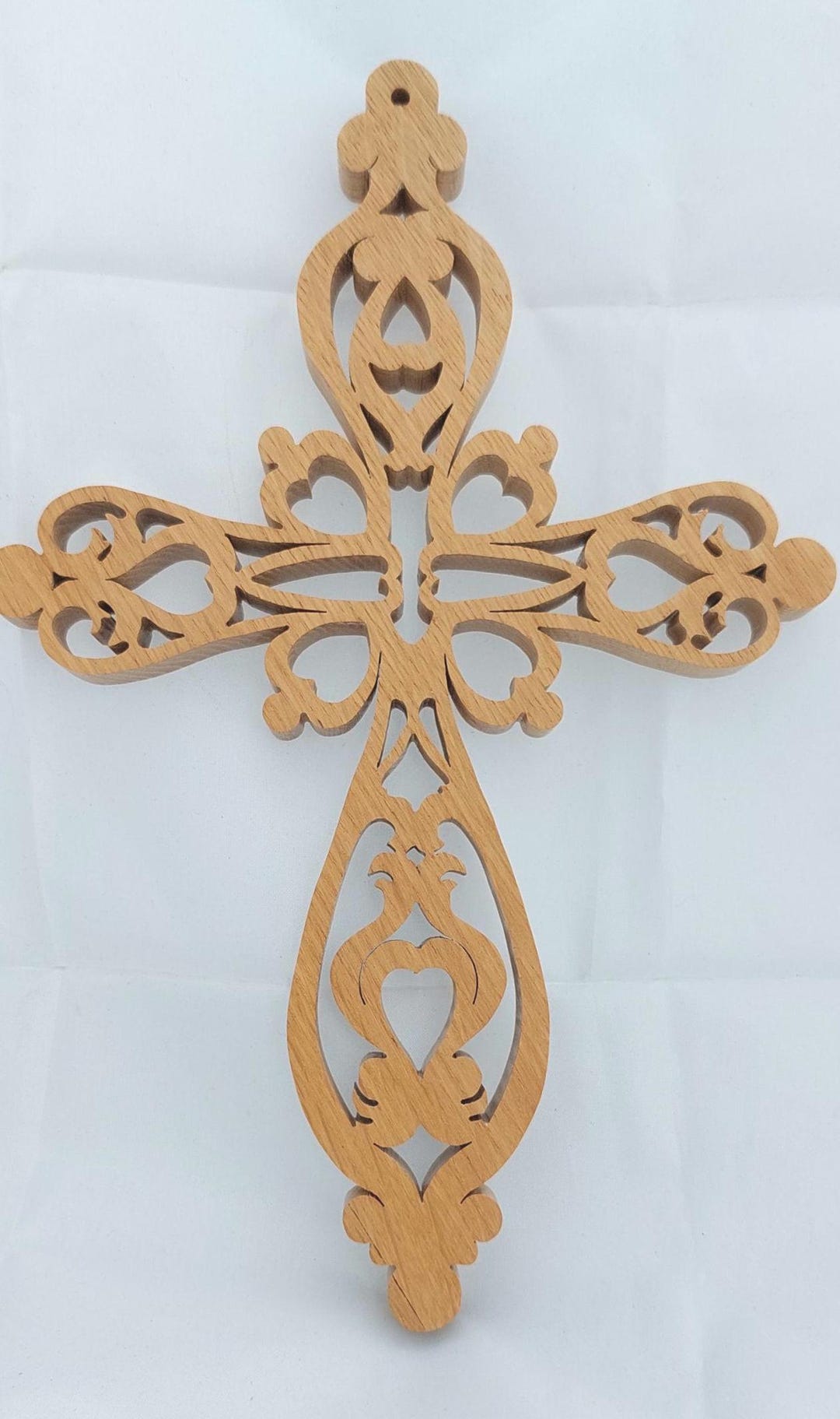 Solid Oak Cross Cut - Etsy