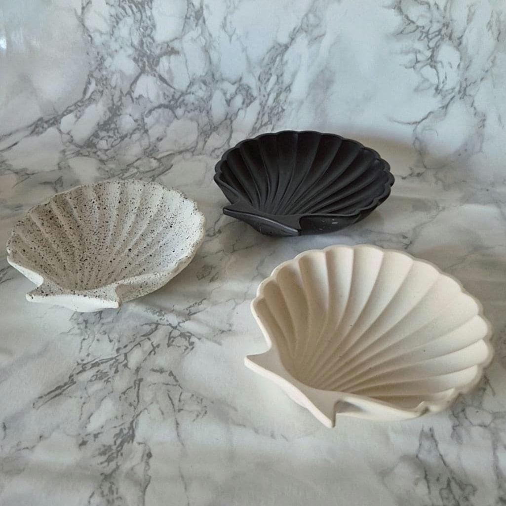 Scallop Shell Tray | Various Colours | Trinket Dish | Handmade ...