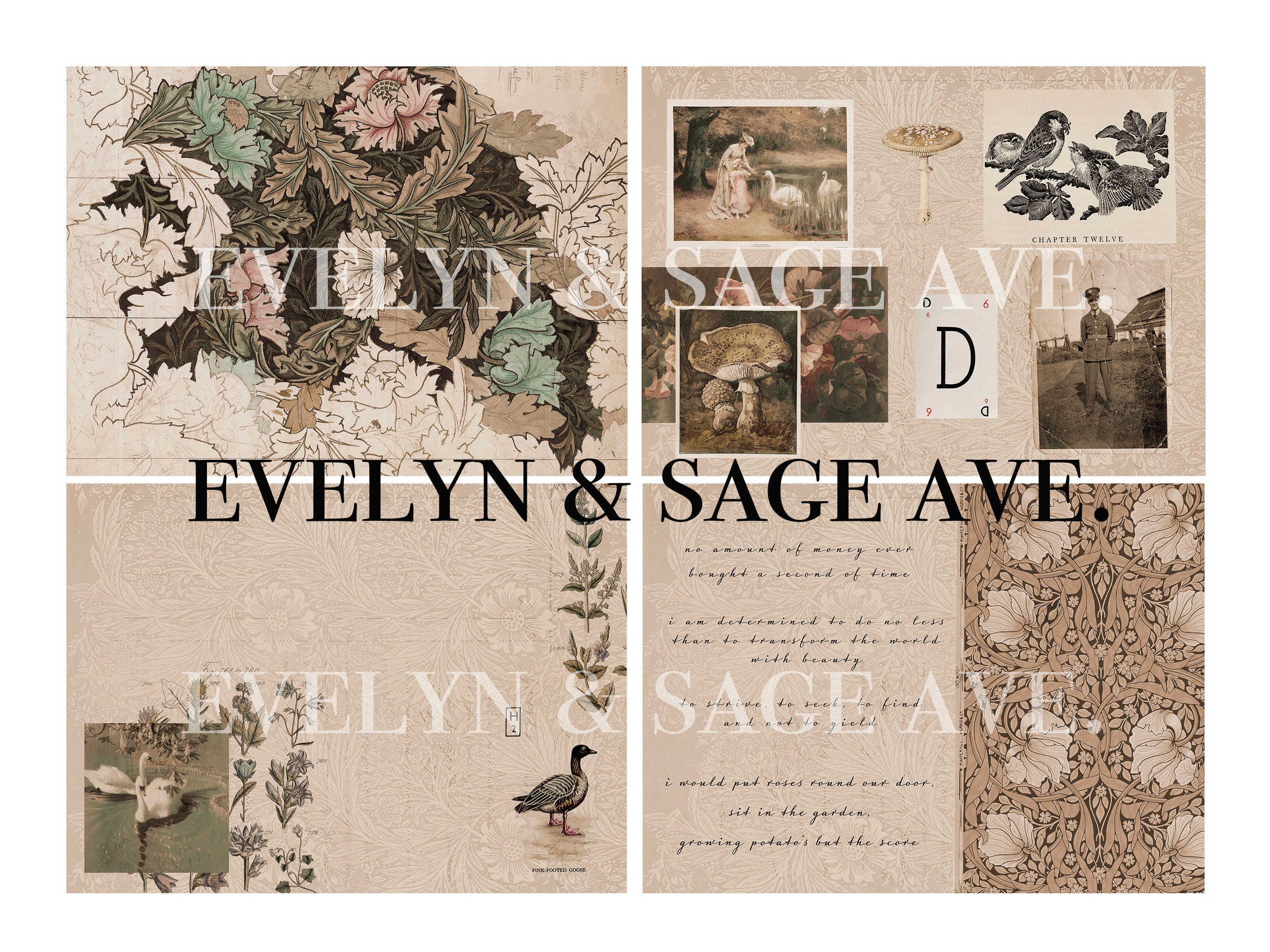 Few of My Favourite Things Printable Journal Kit - A4 Digital Download ...