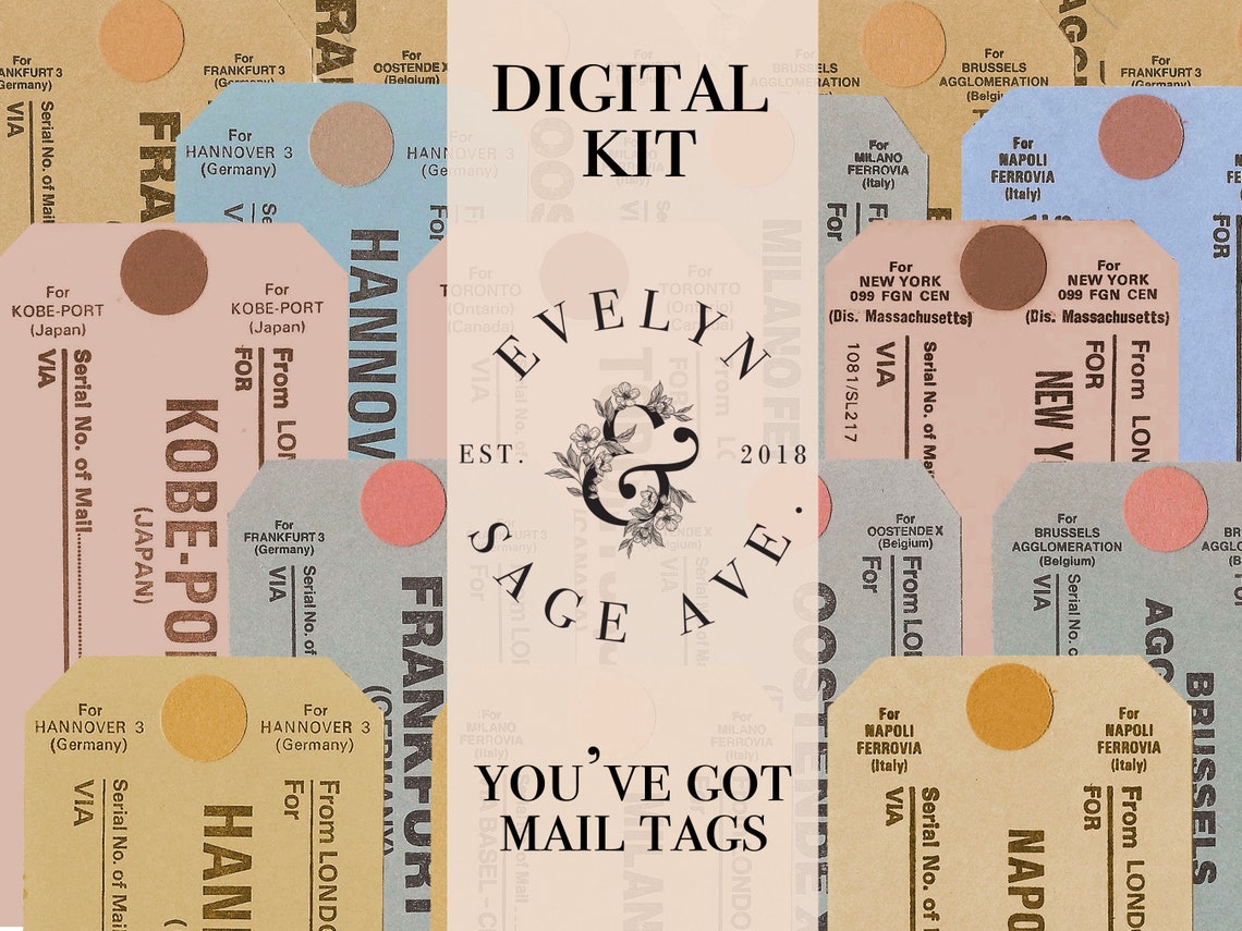 You’ve Got Mail Printable Journal Kit - A4 Digital Download ...