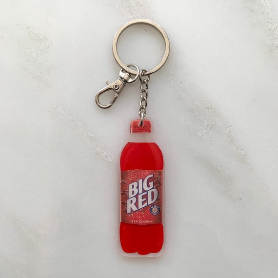 Red Soda Big Red Pendant Pop Soft Drink Keychain | Etsy