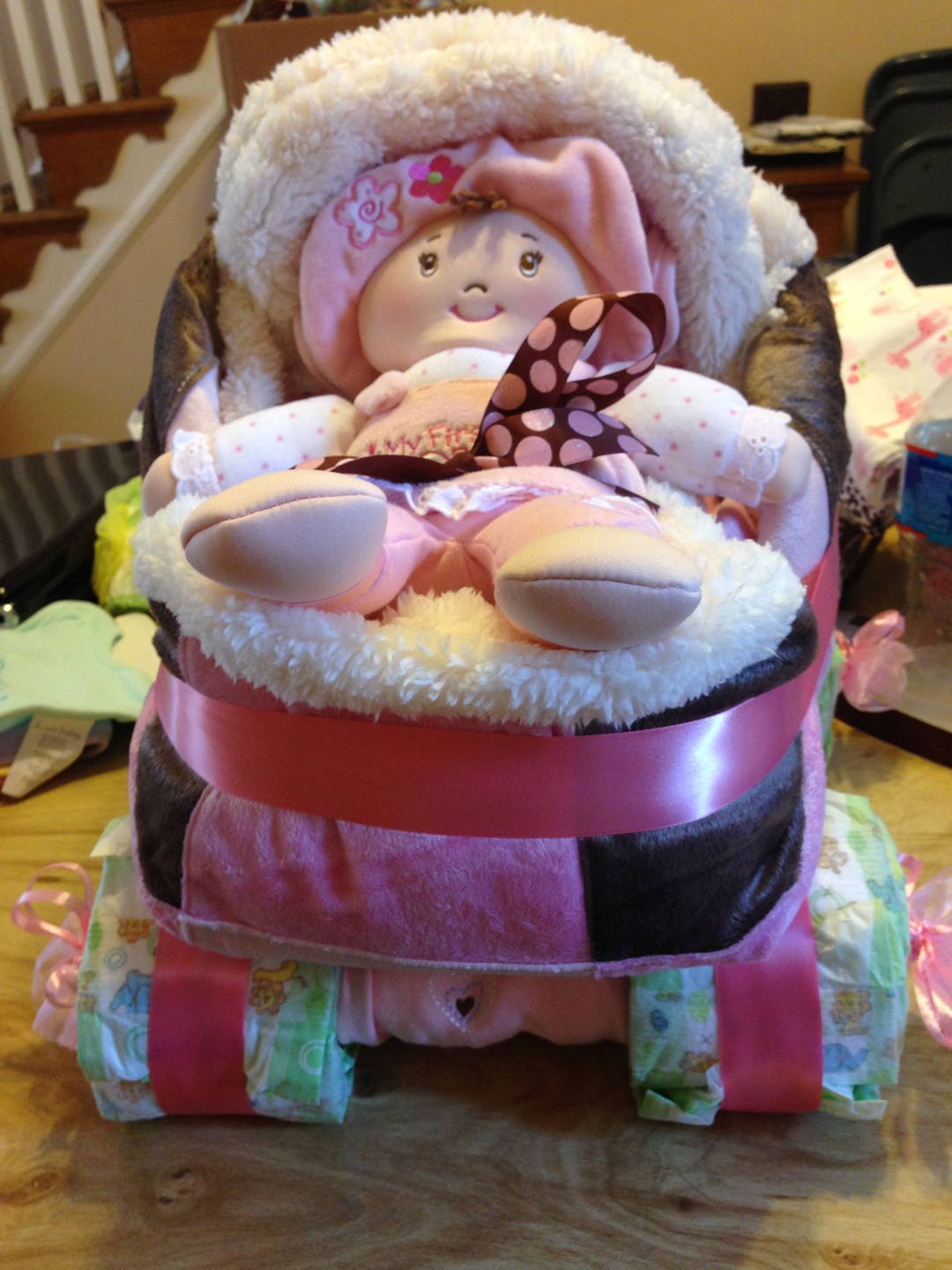 Carriage Diaper Cake - Etsy