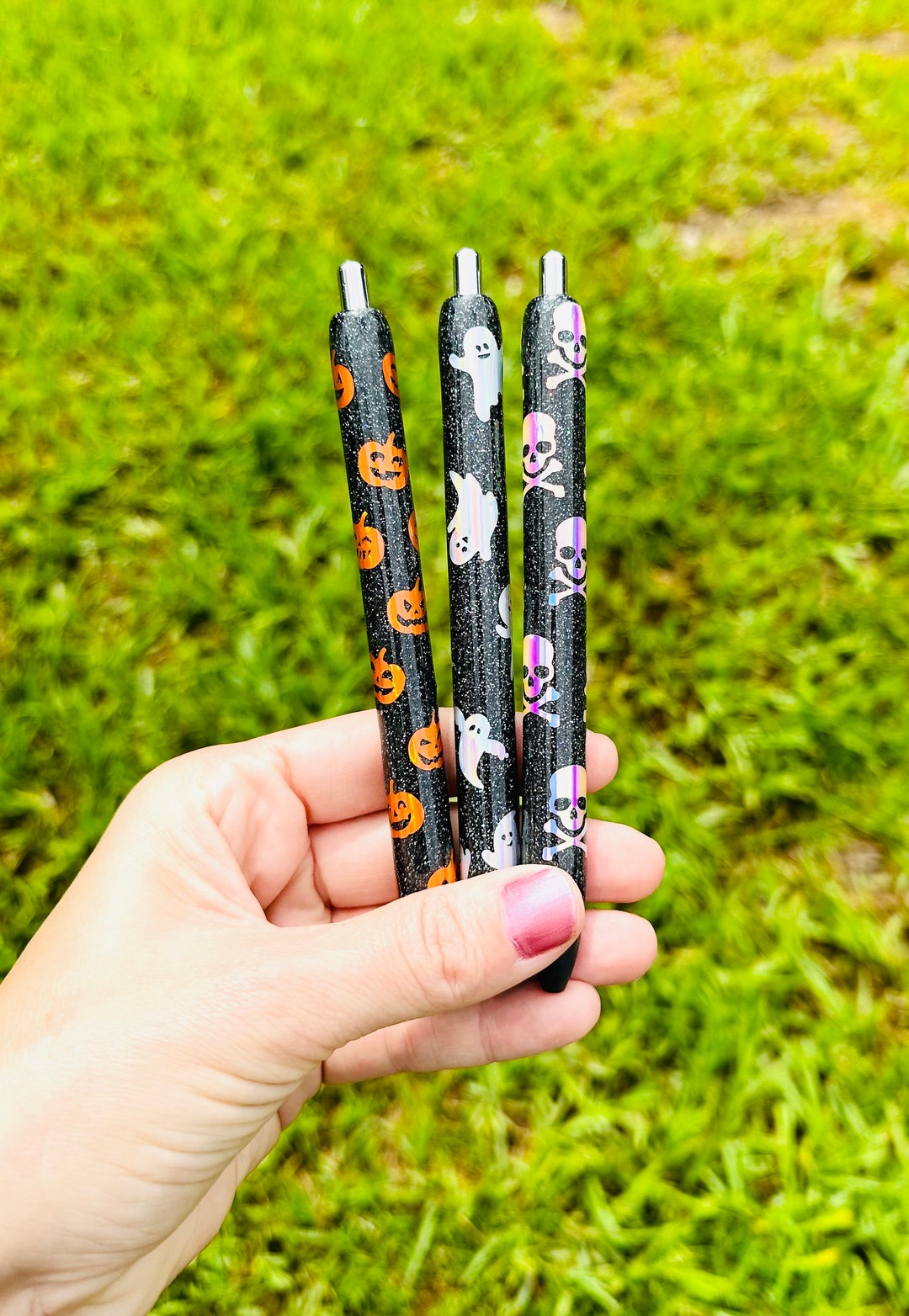 Halloween Pen, Jack O Lantern Pen, Ghosts Pen, Inkjoy Gel Pen ...