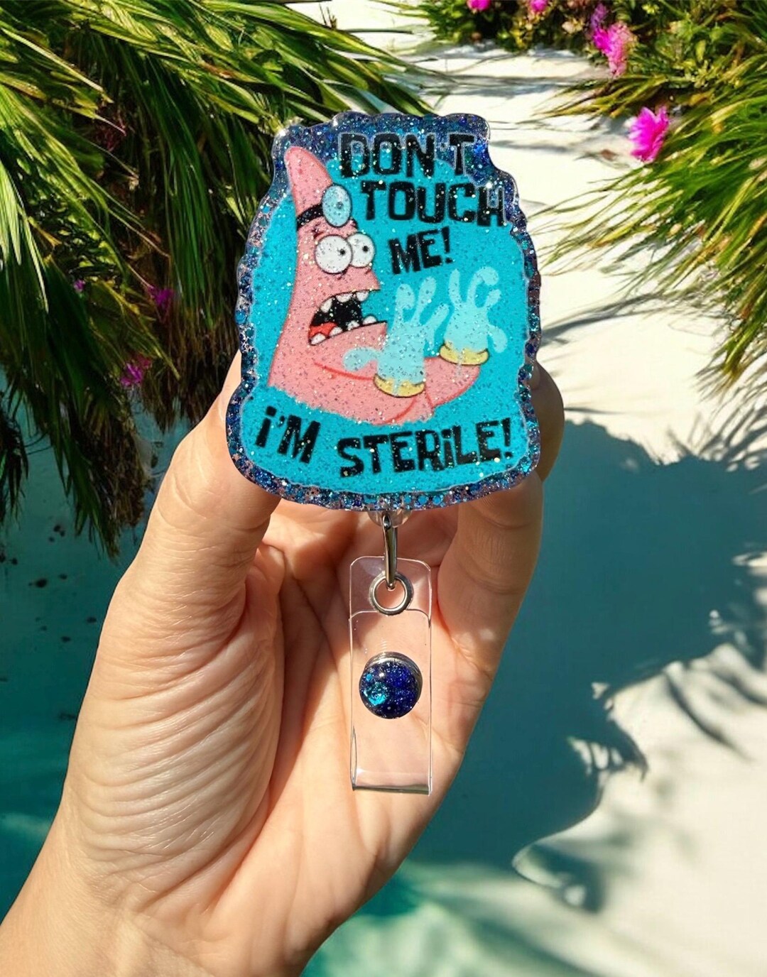Don’t Touch Me I’m Sterile, Doctor Badge Reel, Nurse Badge Reel ...