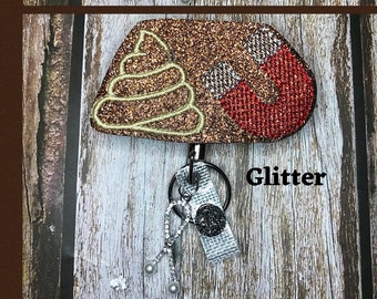 Shit Magnet Badge | Etsy