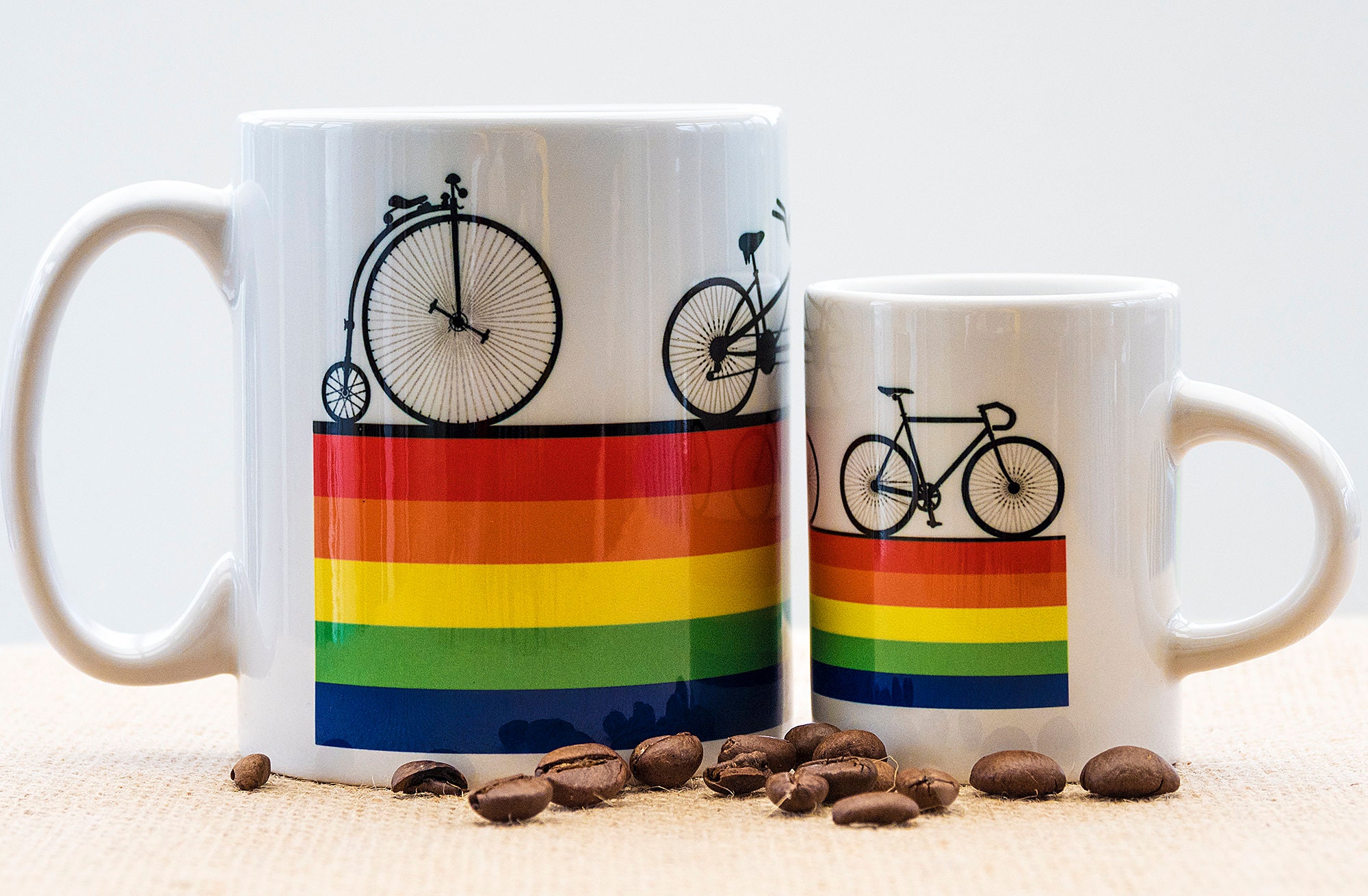 Bicycle Bike Coffee Mug Cycles Gifts for Cyclists Cycling - Etsy UK