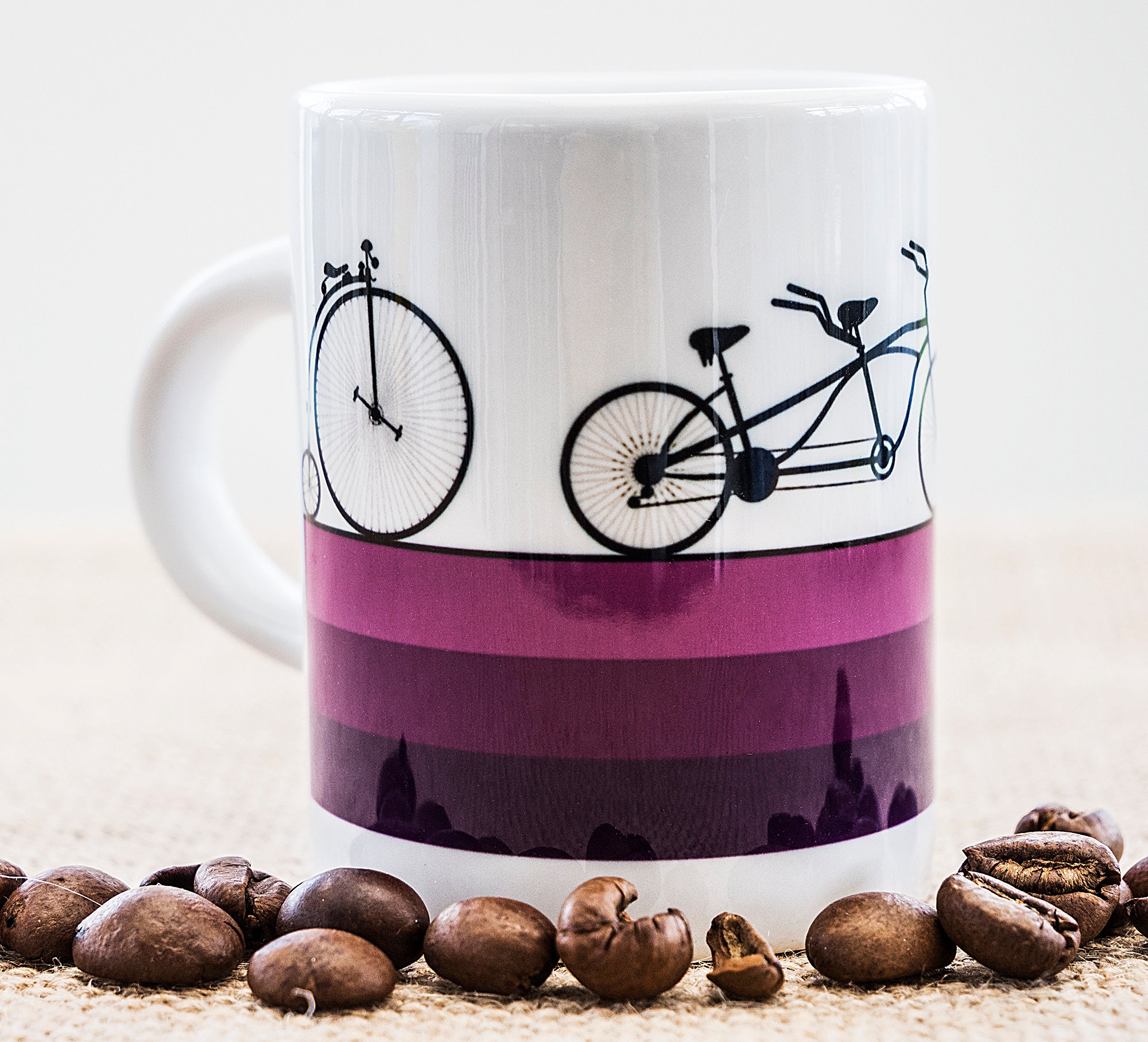 Bicycle Bike Coffee Mug Cycles Gifts for Cyclists Cycling - Etsy UK