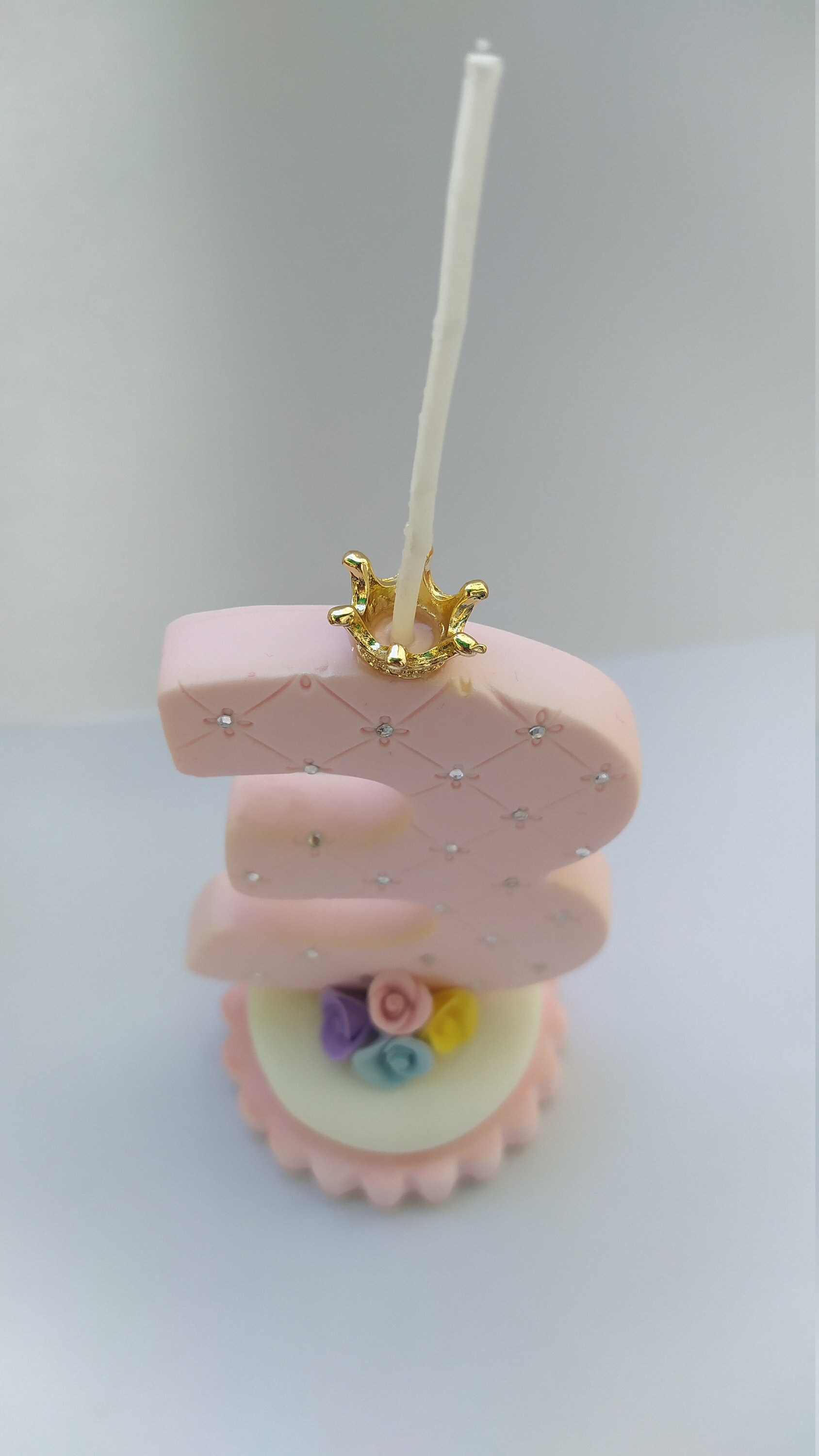 Princess Birthday Candle / Cake Topper / Birthday Cake Topper | Etsy