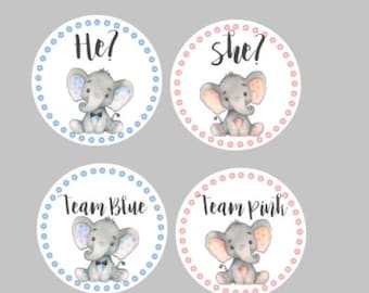Elephant labels | Etsy
