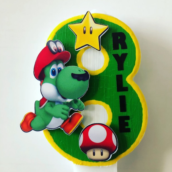 Yoshi Cake Topper - Etsy