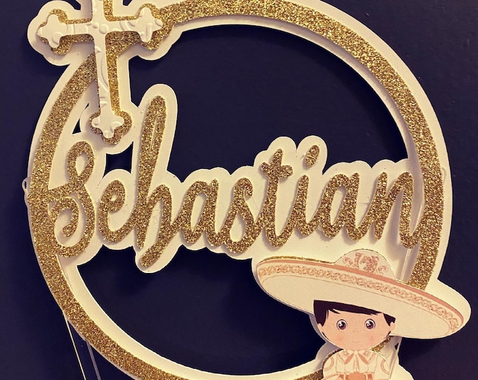 Charro Baptism Cake Topper / Mexican Cake Topper / Charro - Etsy Canada