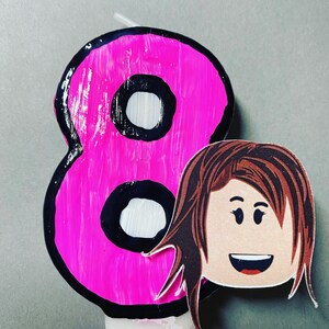 Roblox Girl Candle any Age - Etsy