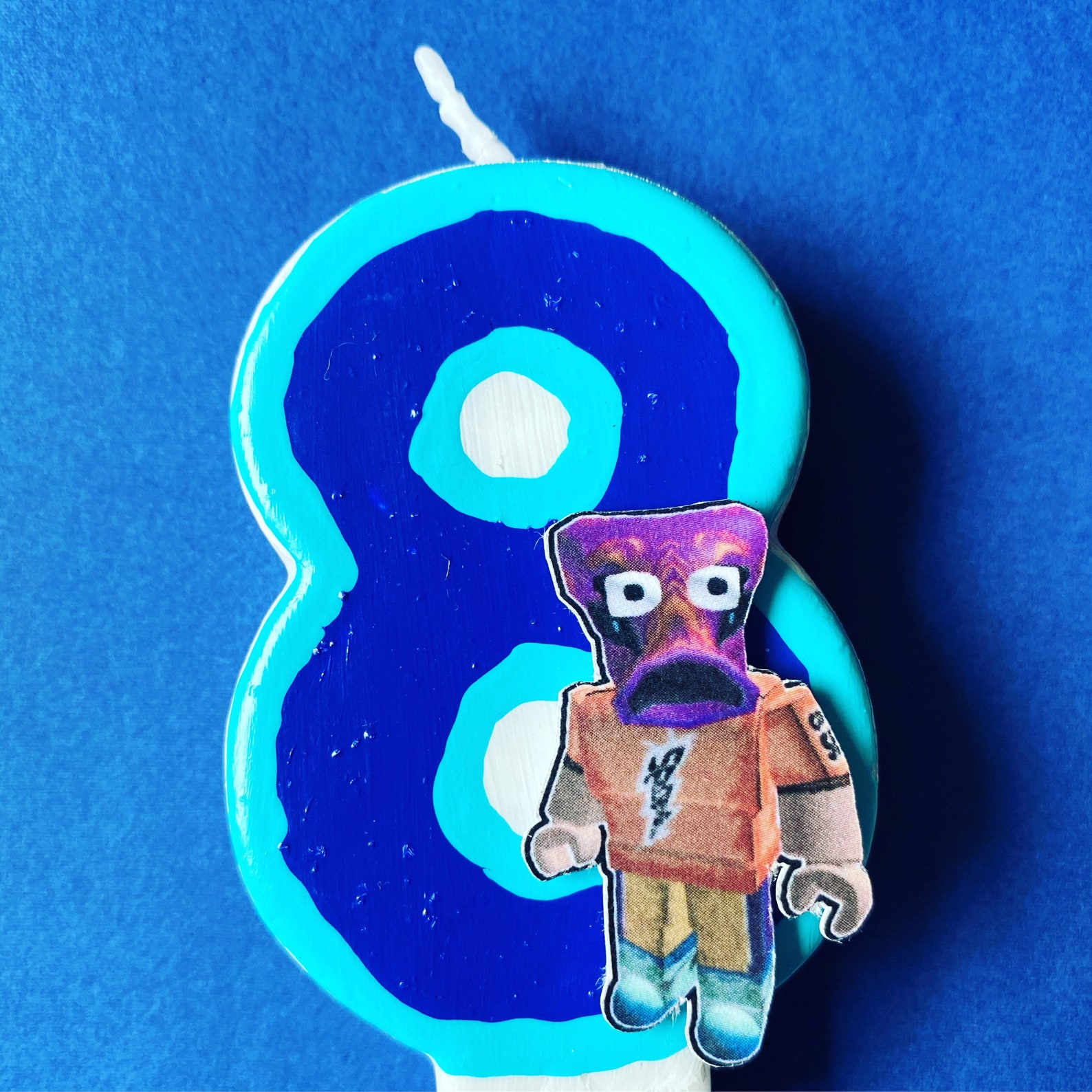 Custom Candle Roblox Avatar Design Your OWN Birthday | Etsy