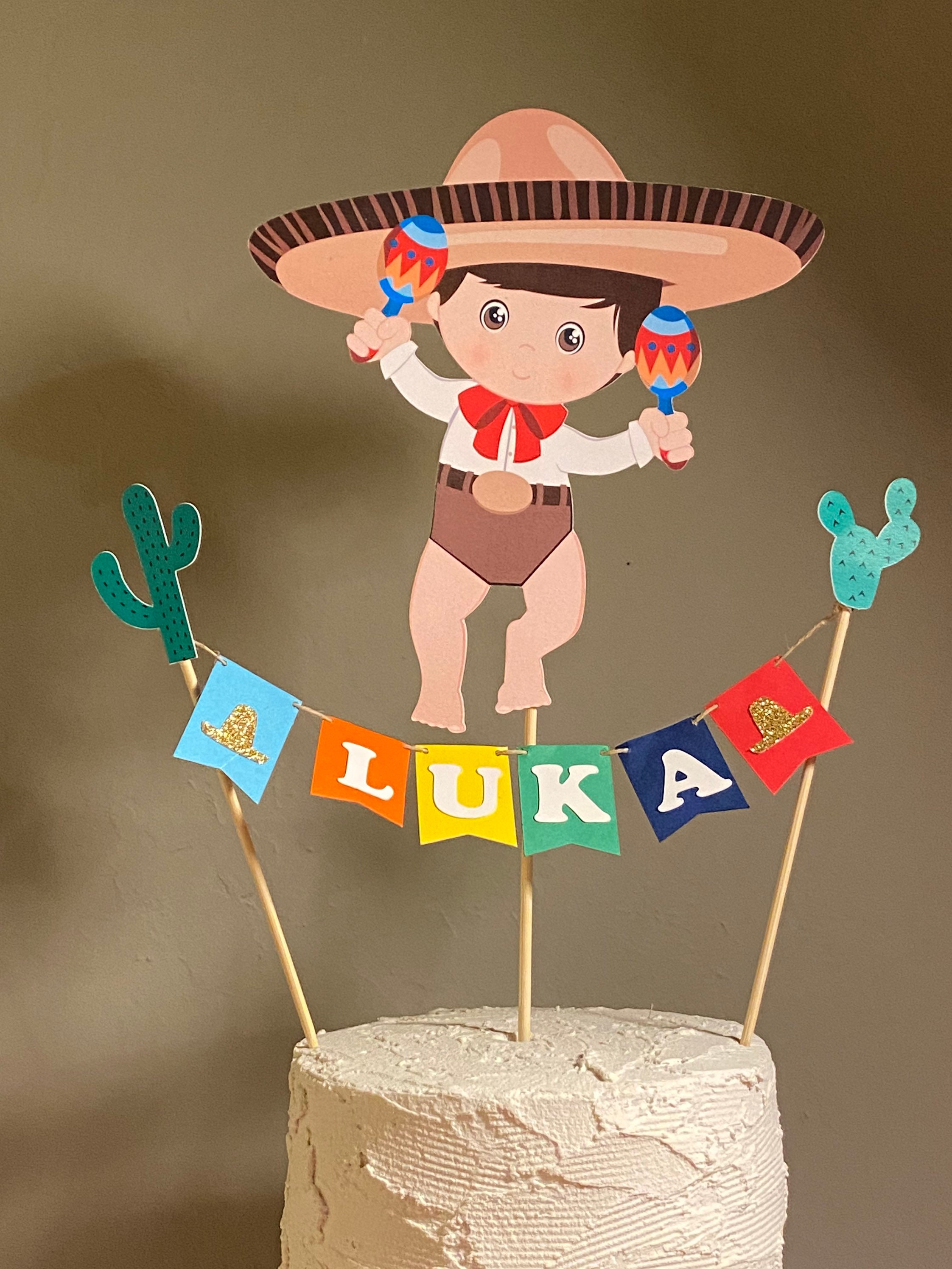 Charro Cake Topper / Mexican Cake Topper / Charro Decor / Charro Baby ...
