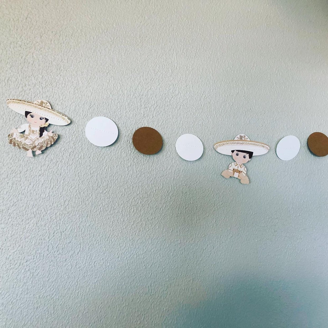 Charro Garland / Charro Party / Charra Party / Mexican Baptism | Etsy