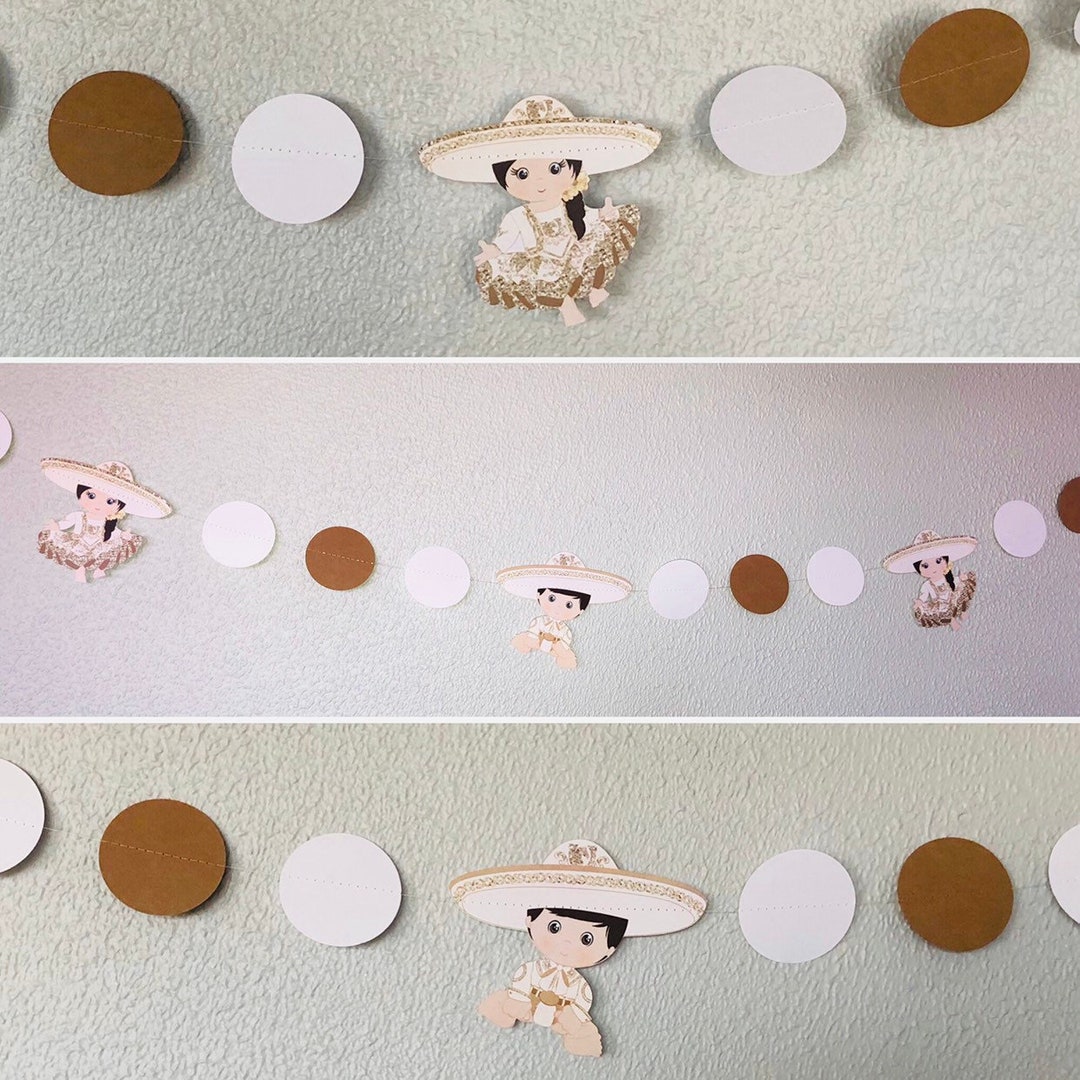 Charro Garland / Charro Party / Charra Party / Mexican Baptism READY IN ...