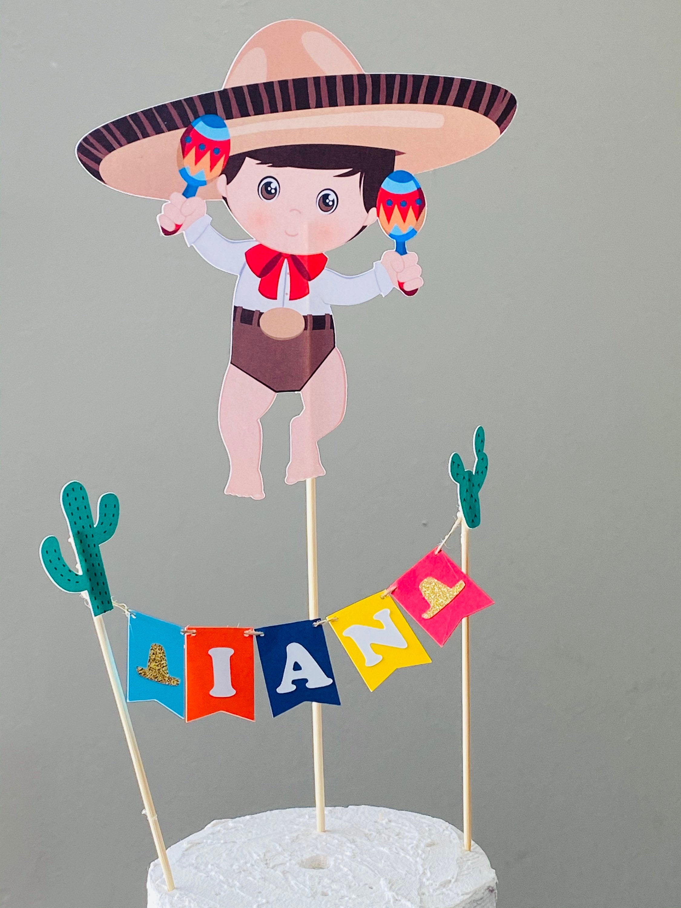 Charro Cake Topper / Mexican Cake Topper / Charro Decor / Charro Baby ...