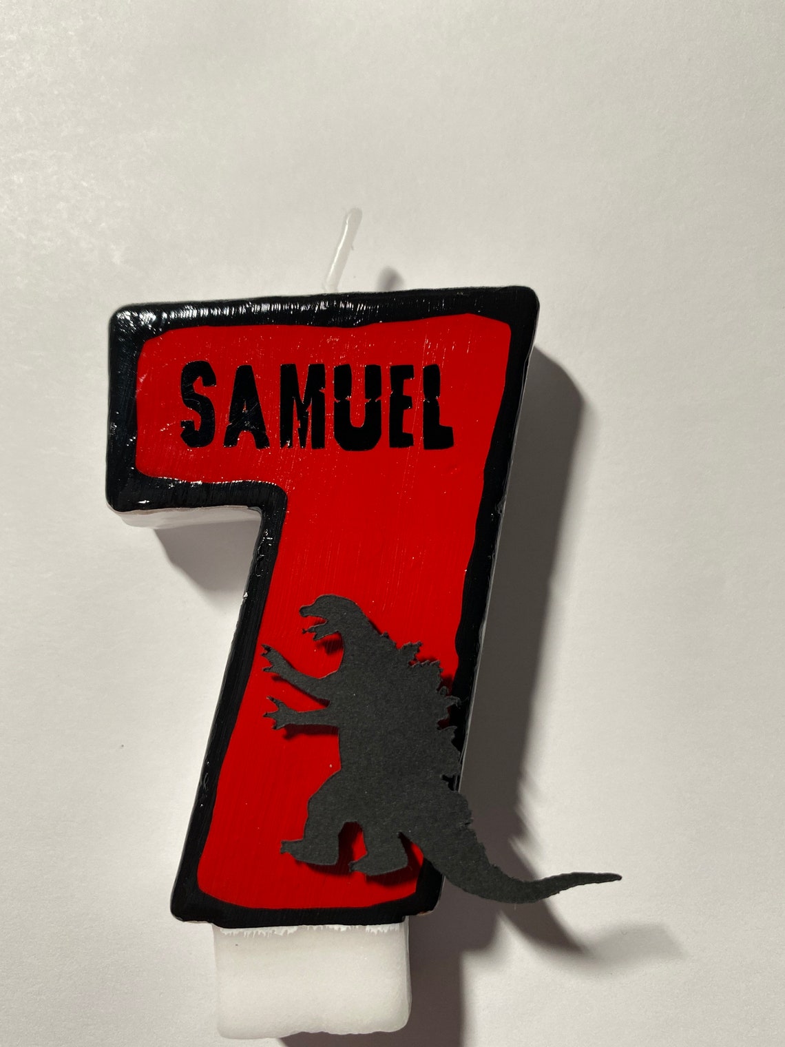 Godzilla Candle any Age - Etsy Canada