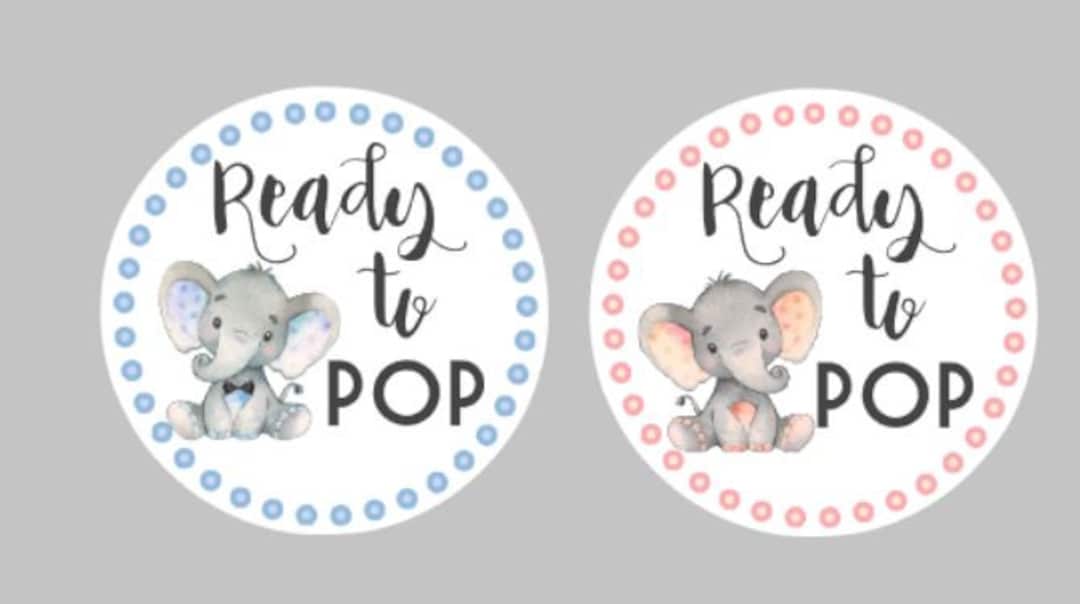 Elephant Personalized Stickers /watercolor Elephant Address Labels - Etsy