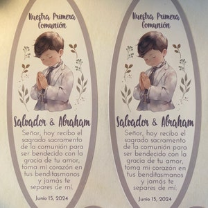First Communion Stickers / First Communion Labels / Communion Favors ...