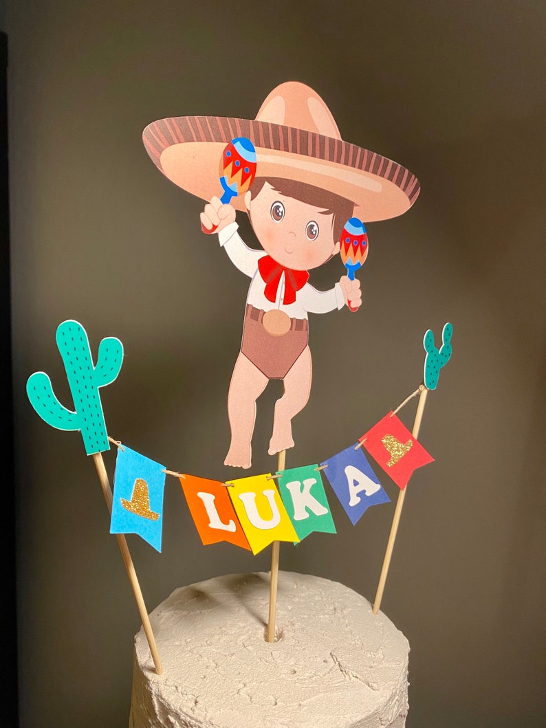 Charro Cake Topper / Mexican Cake Topper / Charro Decor / Charro Baby ...