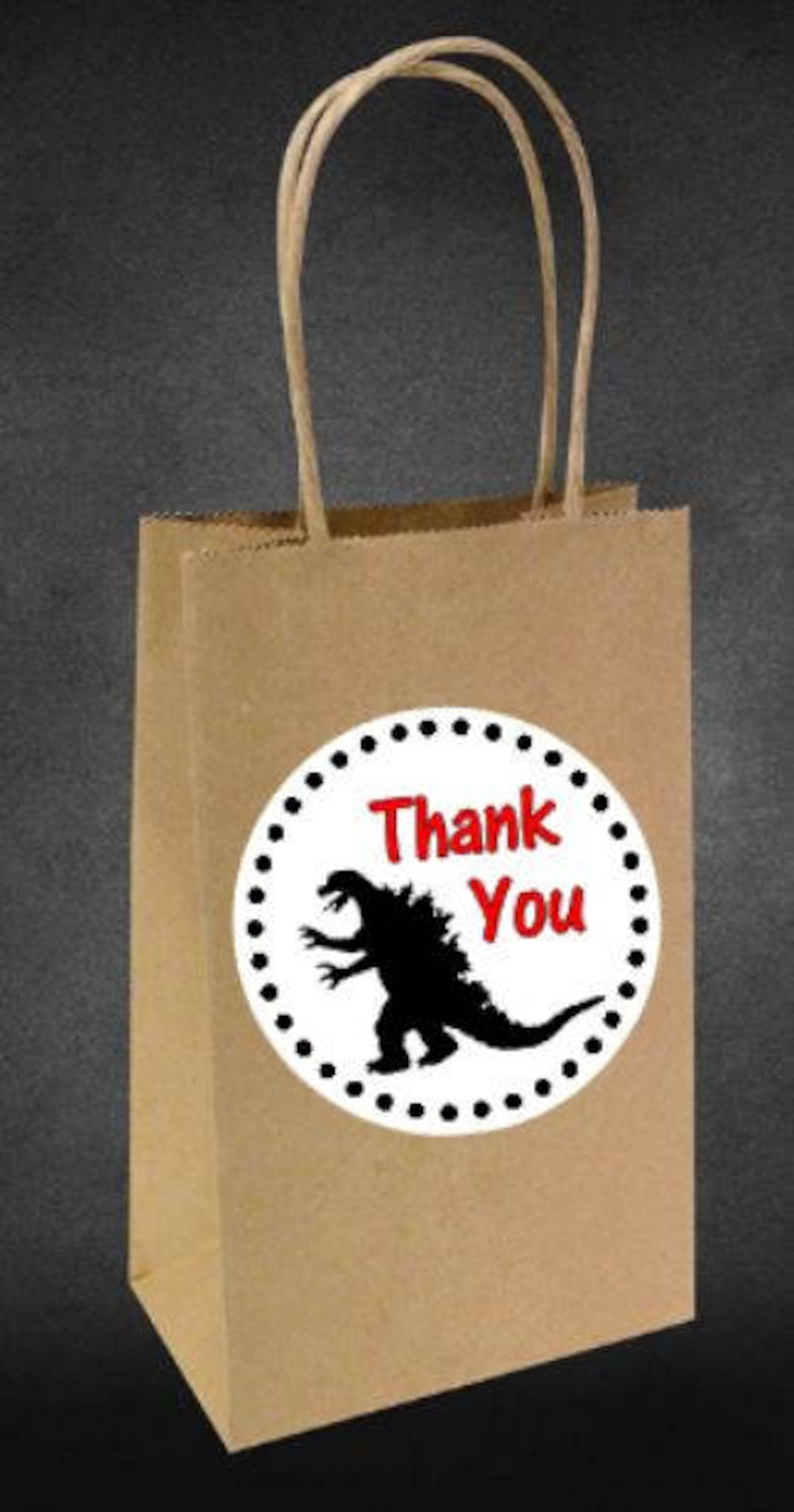 Godzilla Personalized Favors / Dinosaur Favors / Godzilla - Etsy