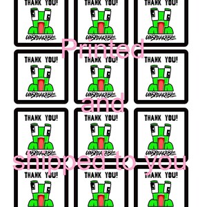 Unspeakable Stickers / Unspeakable Party READY IN 24 HOURS - Etsy