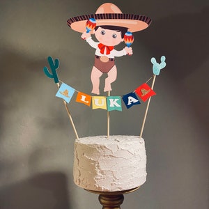 Charro Cake Topper / Mexican Cake Topper / Charro Decor / Charro Baby ...