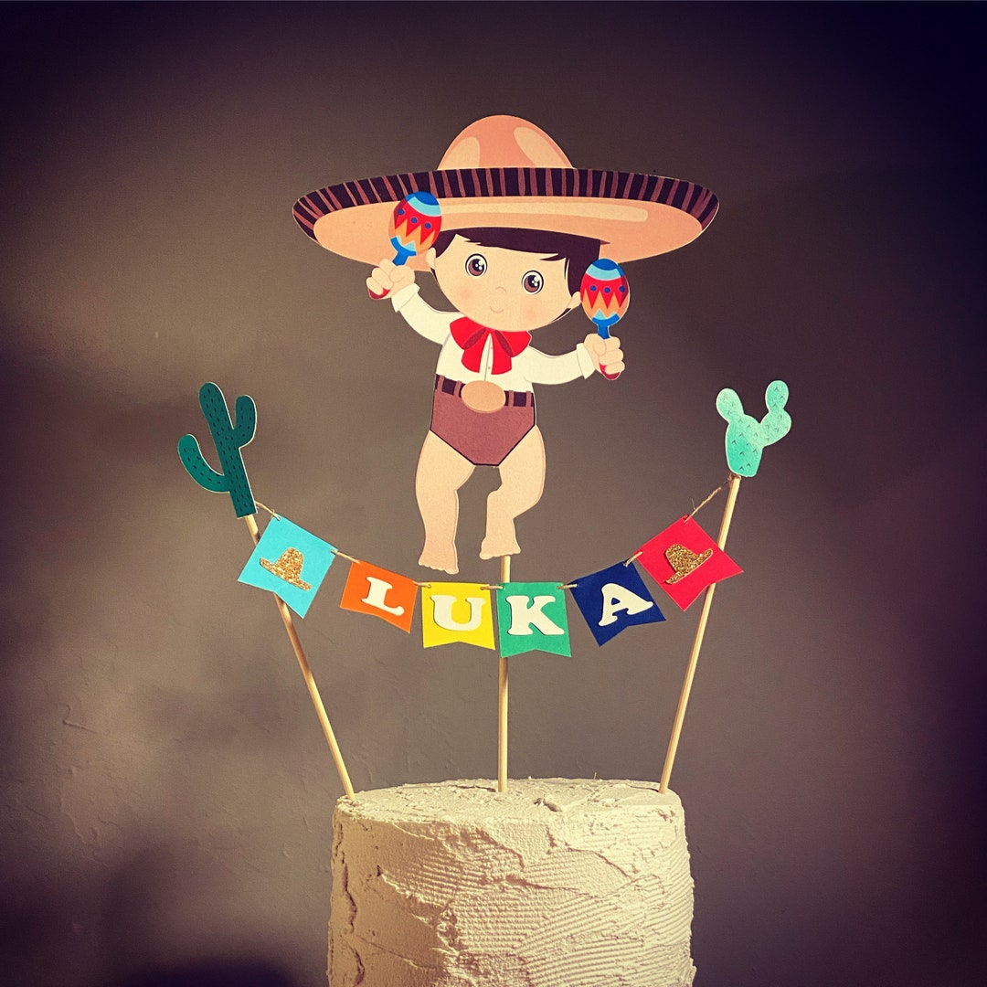 Charro Cake Topper / Mexican Cake Topper / Charro Decor / Charro Baby ...