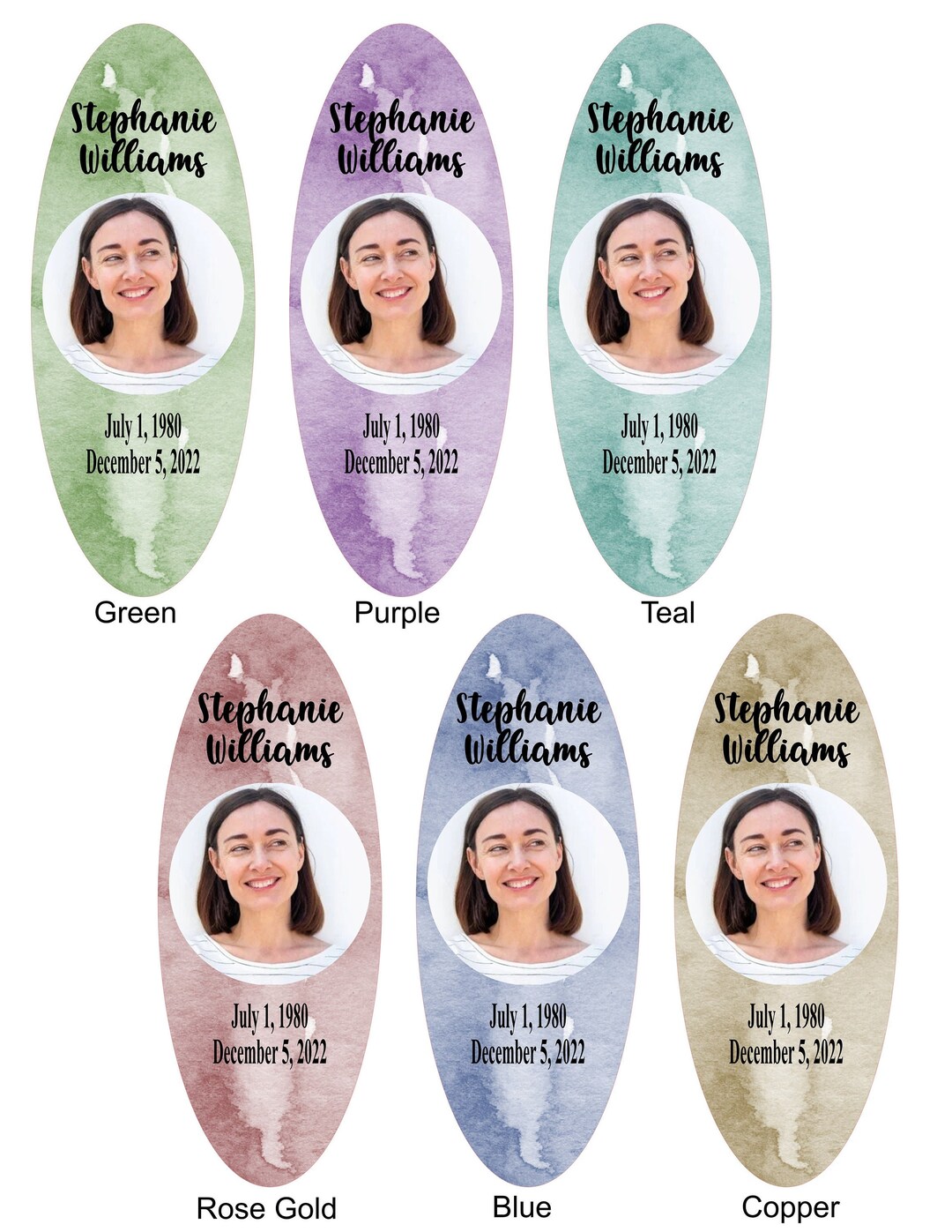 Remembrance Candle Stickers / Rest in Peace Candle Stickers / Custom ...