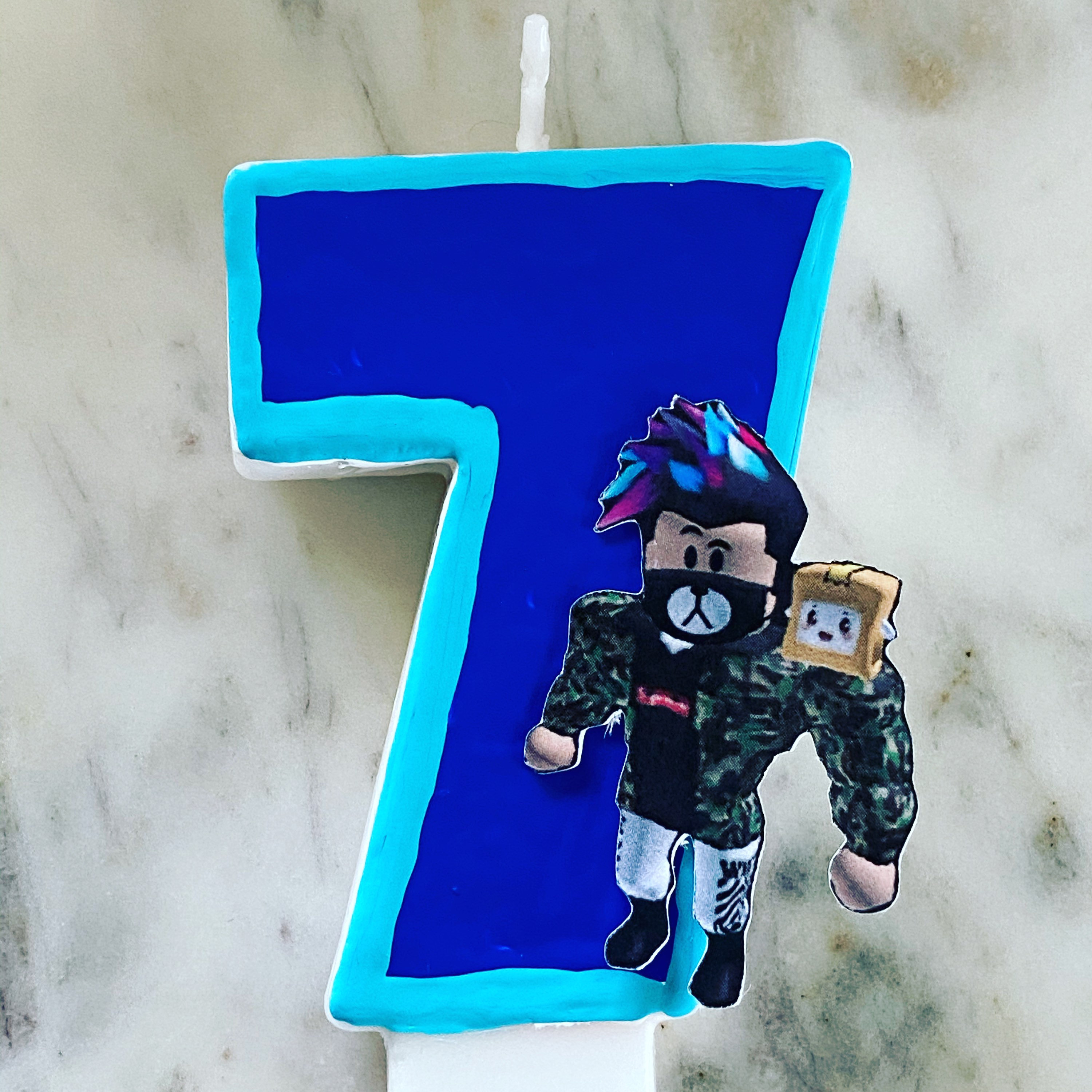 Custom Candle Roblox Avatar Design Your OWN Birthday | Etsy