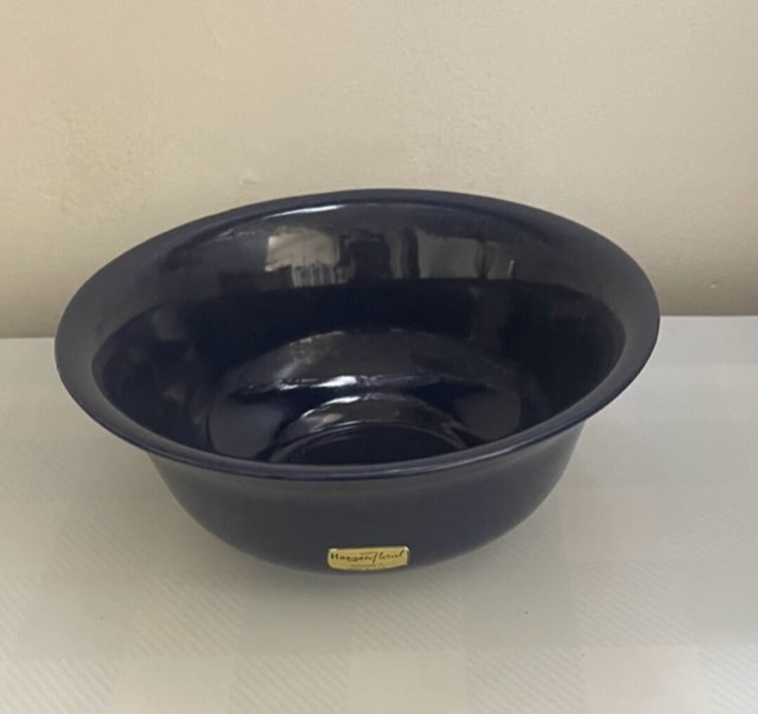 Haeger Bowl Cobalt Blue - Etsy