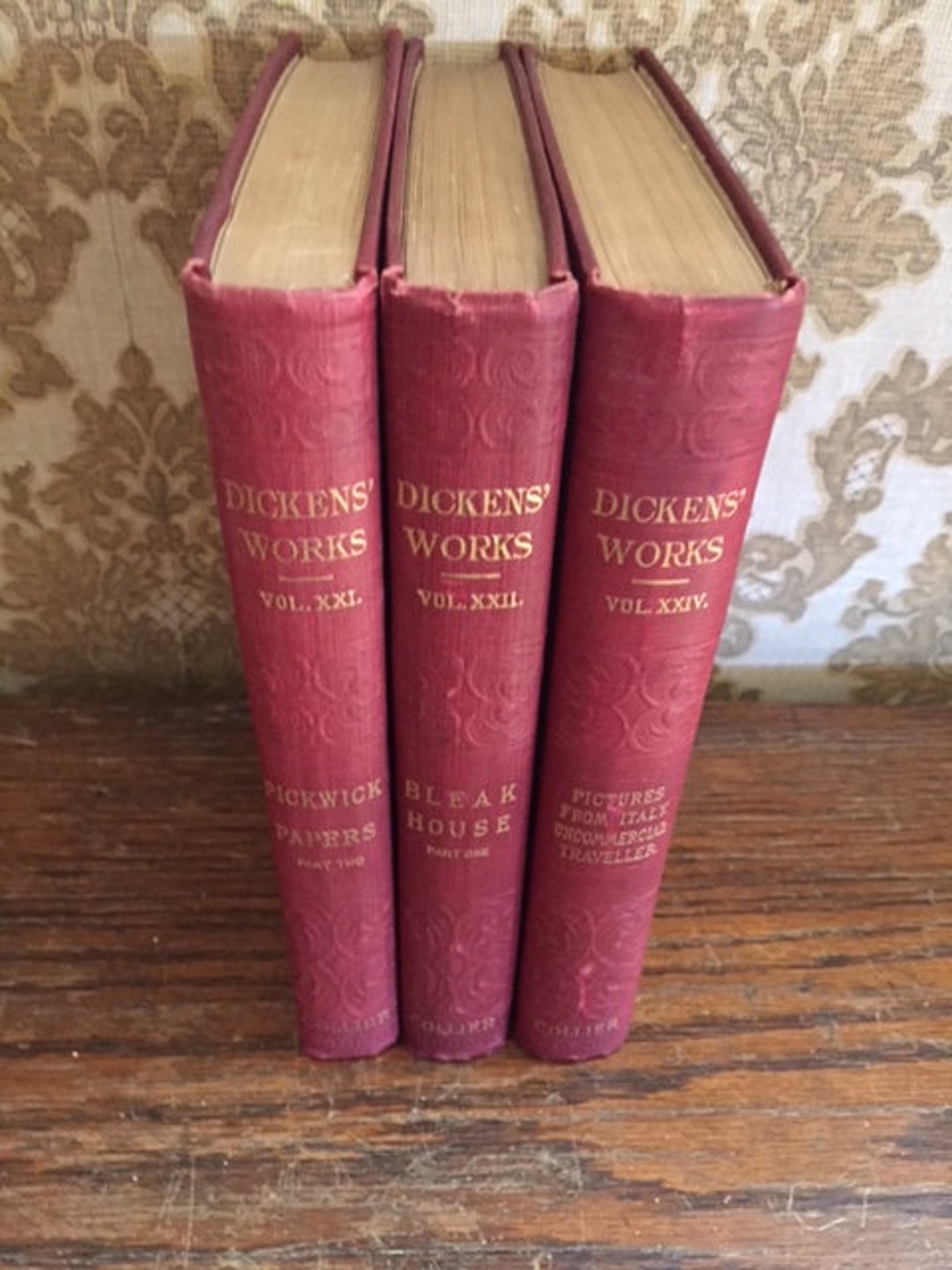 Set of Charles Dickens Works--peter Fenelong Collier, Publisher - Etsy