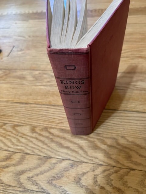 Book1942 King's Row by Henry Bellamann - Etsy