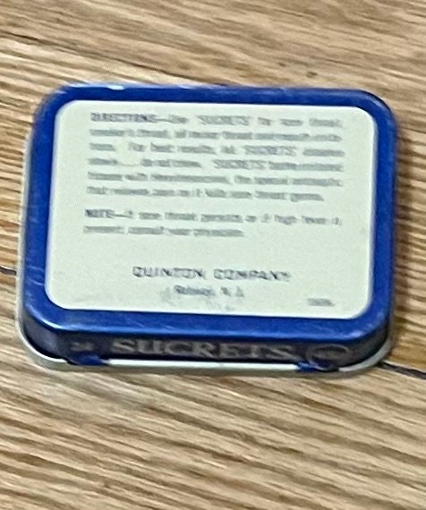 Metal Sucrets Tin - Etsy