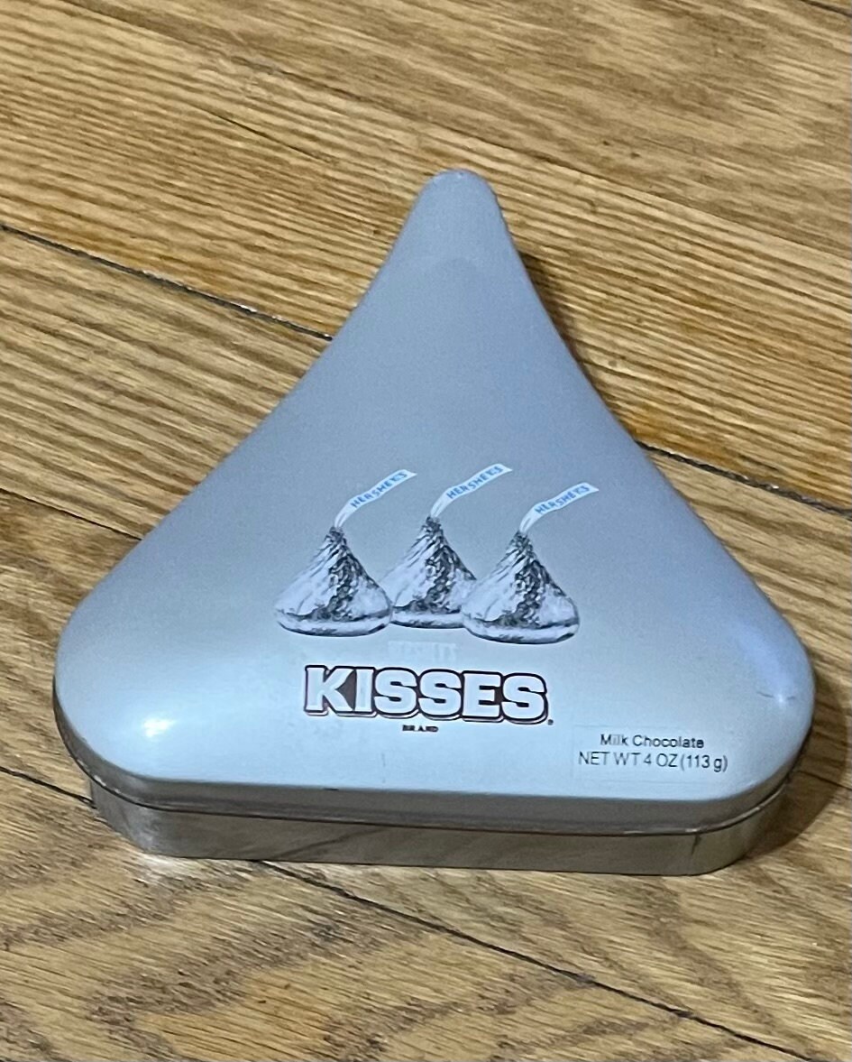 Hershey Kiss Tin Shaped Like a Kiss - Etsy