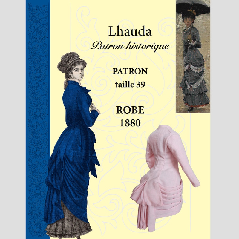 Bustle Dress Pattern - Etsy