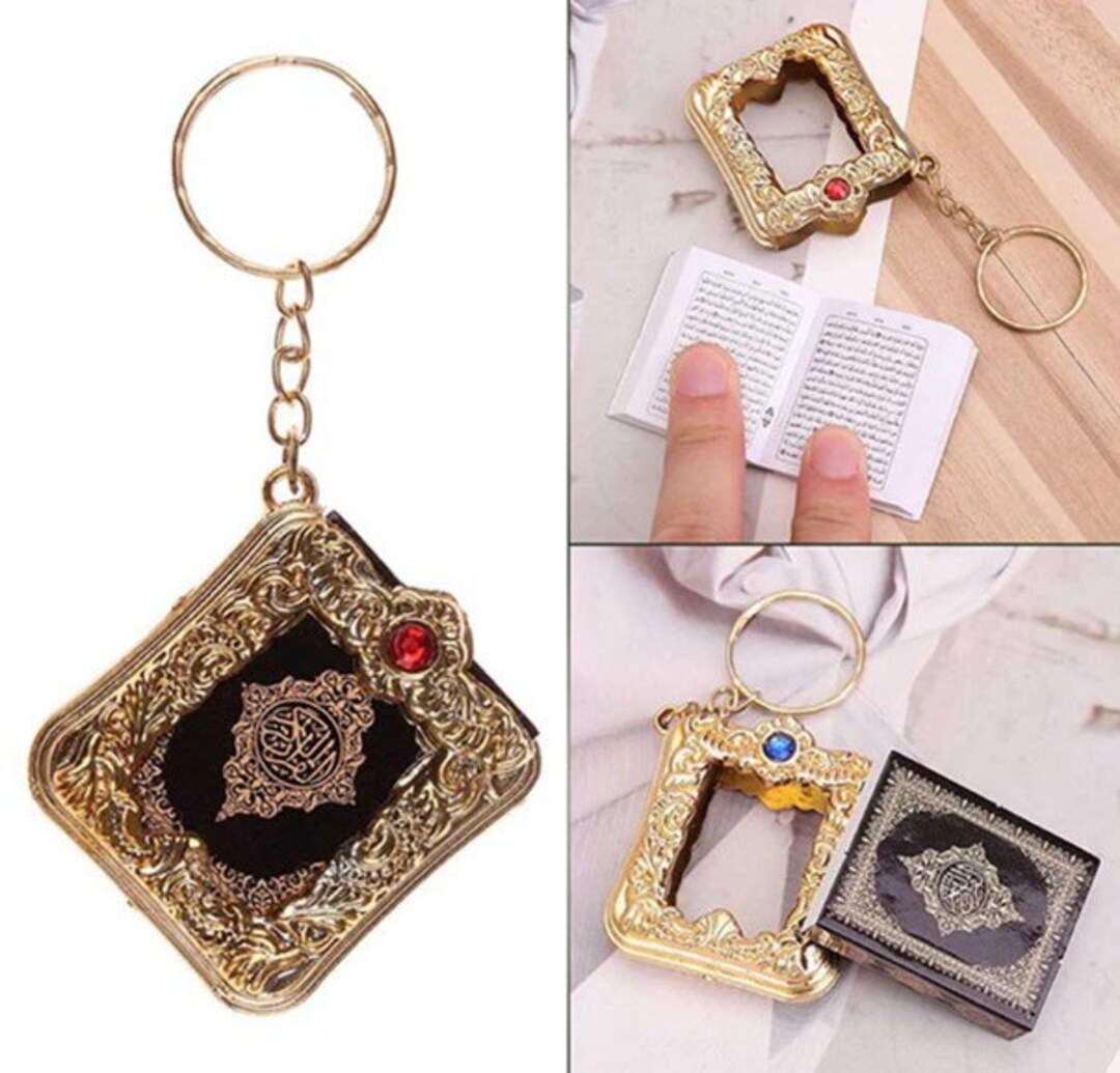Islamic Full Mini Arabic QURAN KORAN ALLAH Muslim Key Ring - Etsy