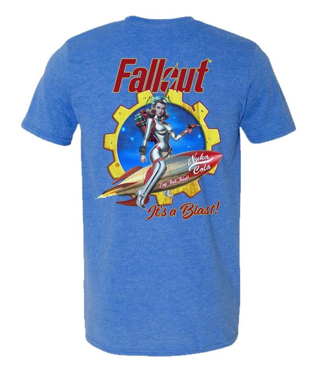 Nuka Cola Fallout Pinup Rocket Girl - Etsy