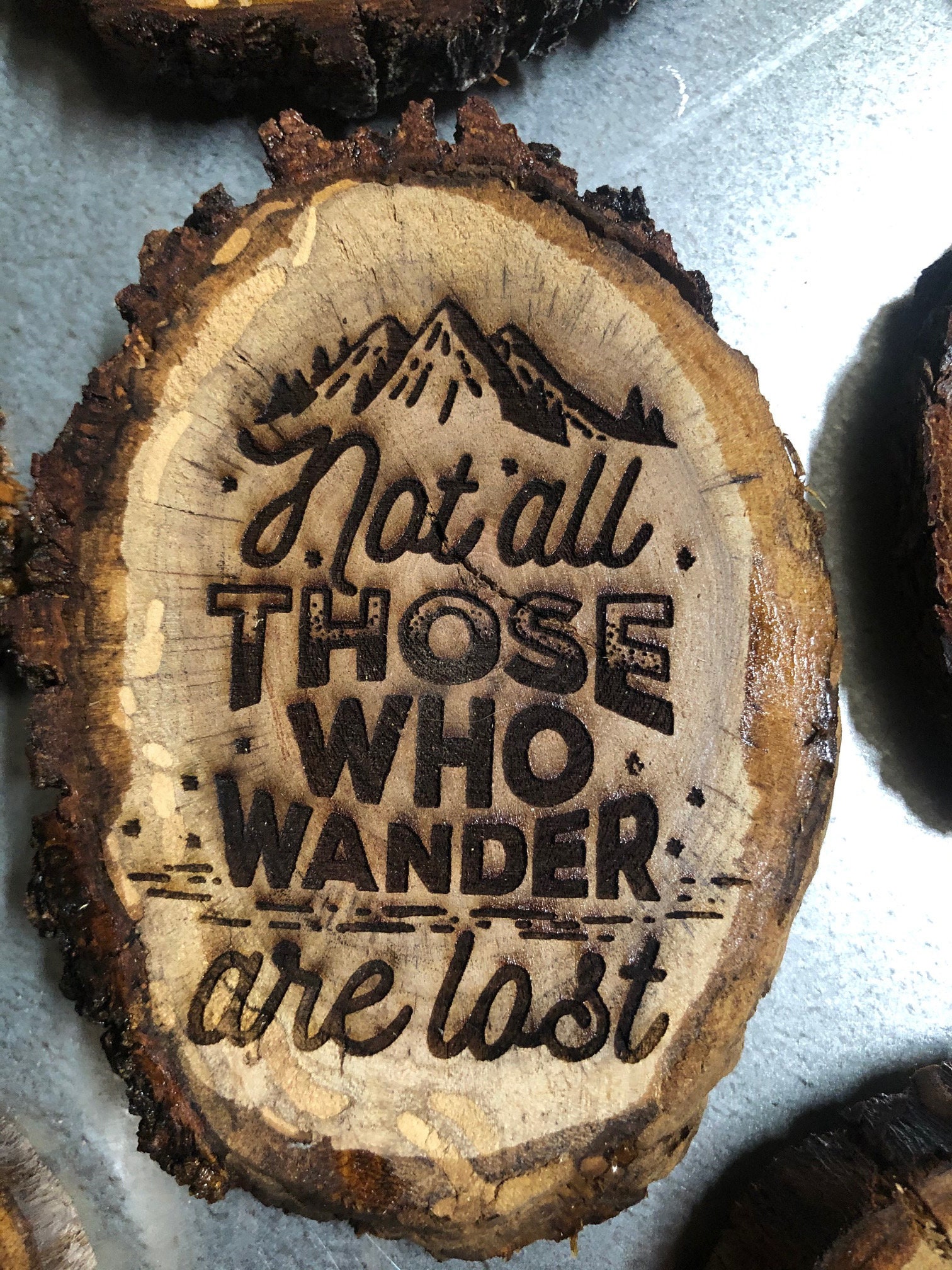 Laser Engraved Wood Blanks With Magnets on Back - Etsy