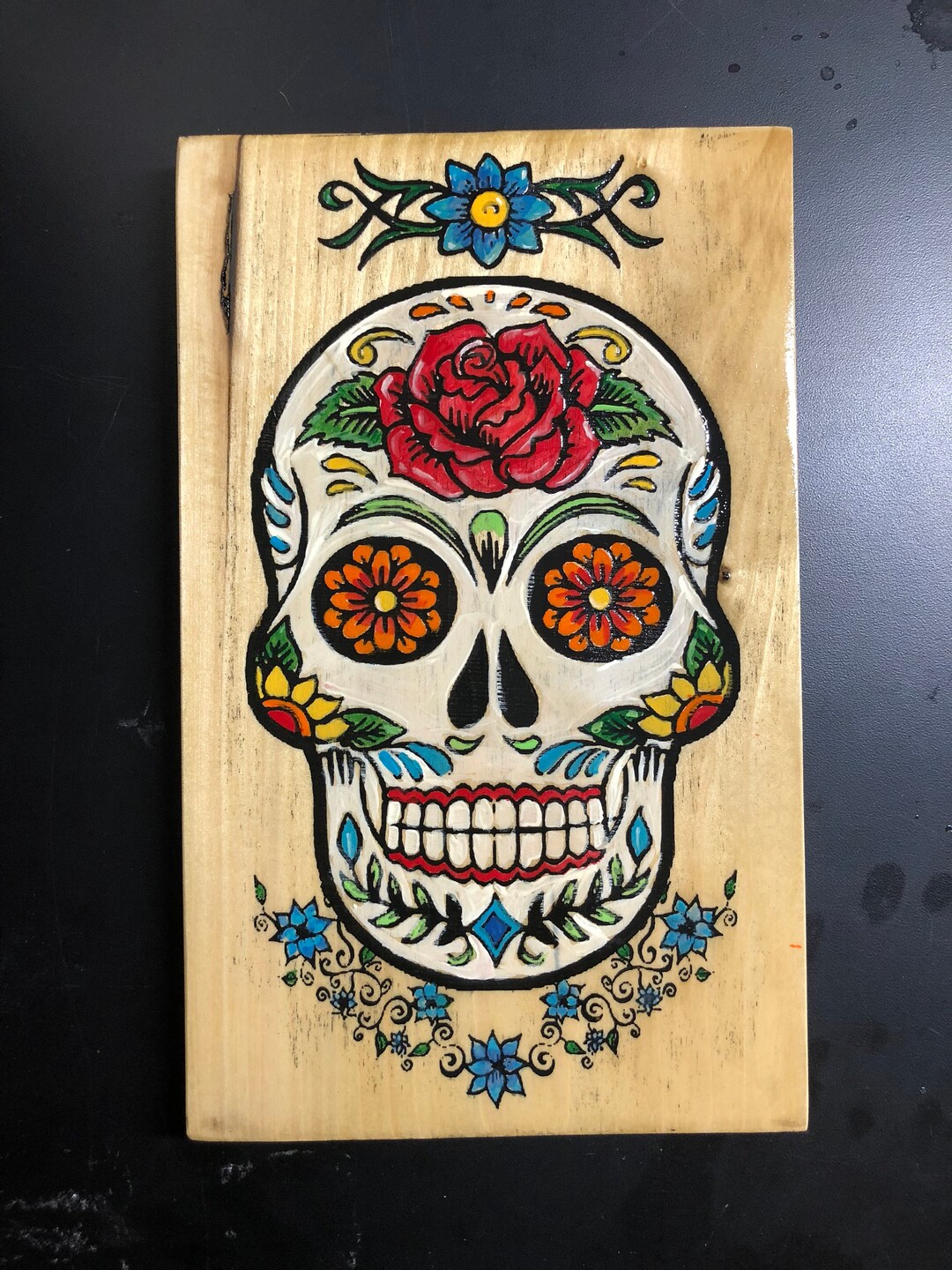 Dia De Los Muertos/day of the Dead Sugar Skull - Etsy