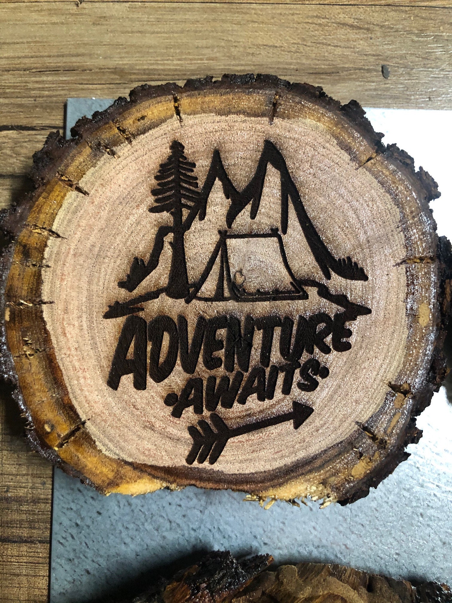 Laser Engraved Wood Blanks With Magnets on Back - Etsy