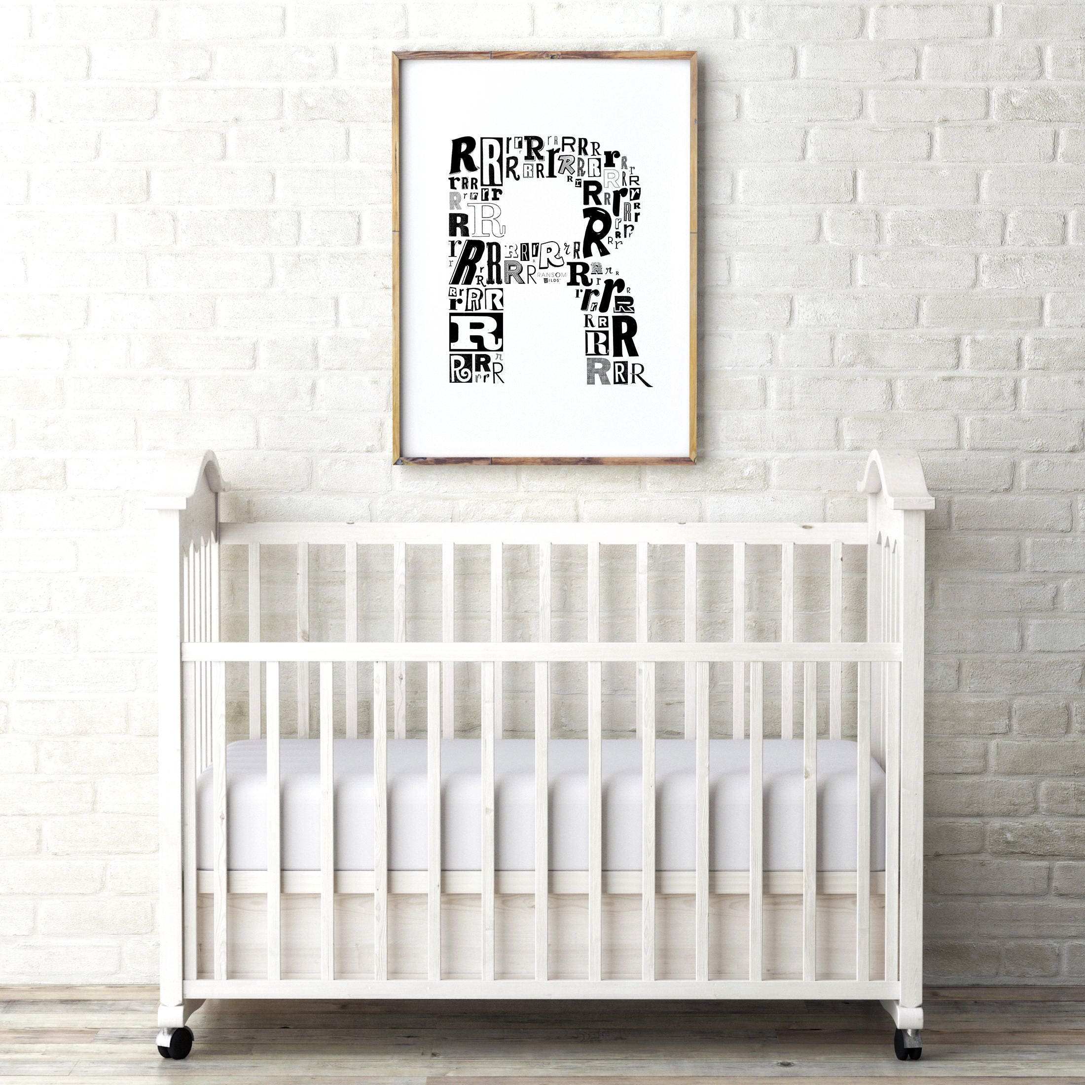 Letter R Print Printable, Letter R Poster, Letter R Wall Decor, Letter ...