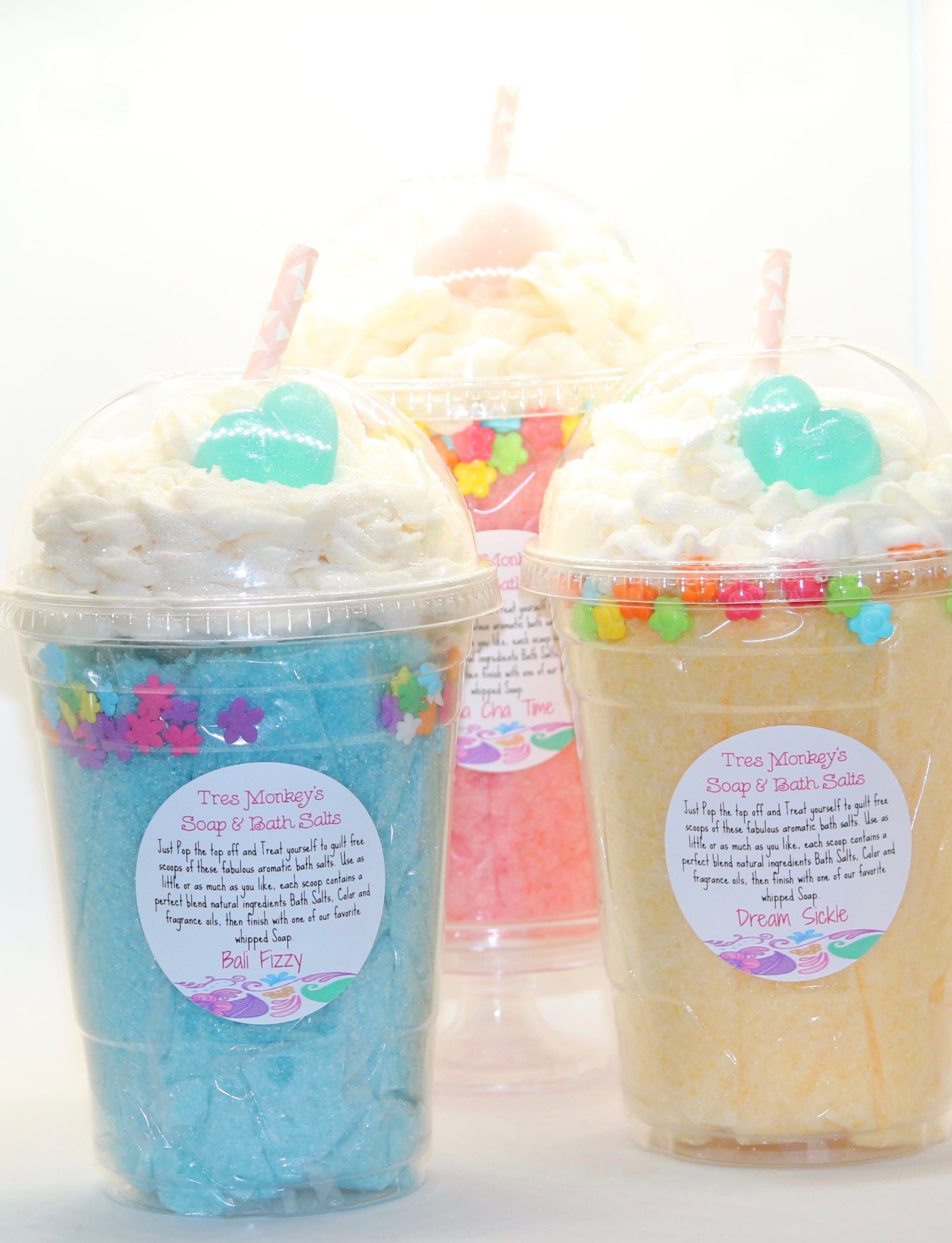 Soap Bath Salt Shake, Bath Salts, Soap - Etsy